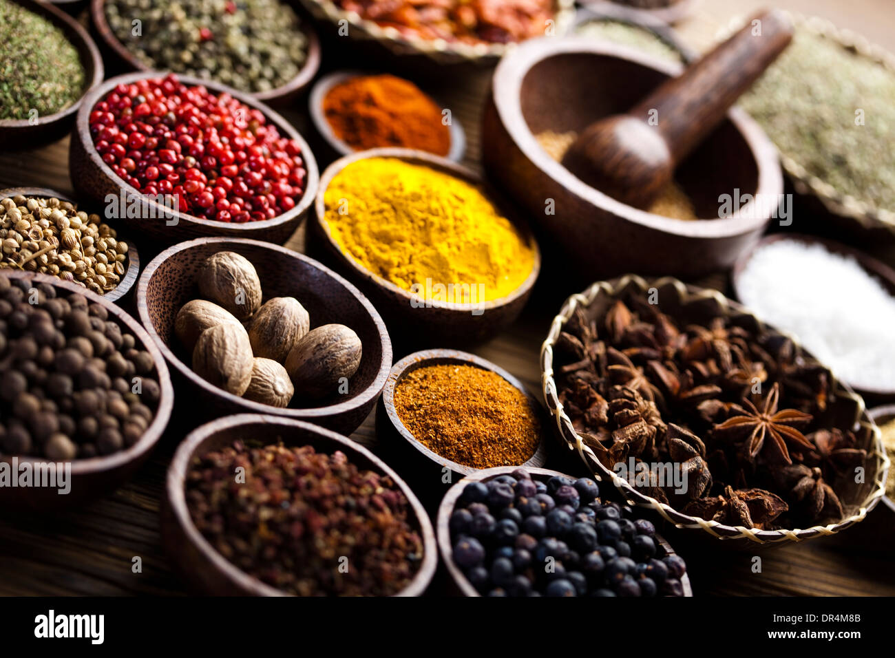 Spices, Cooking ingredient Stock Photo - Alamy