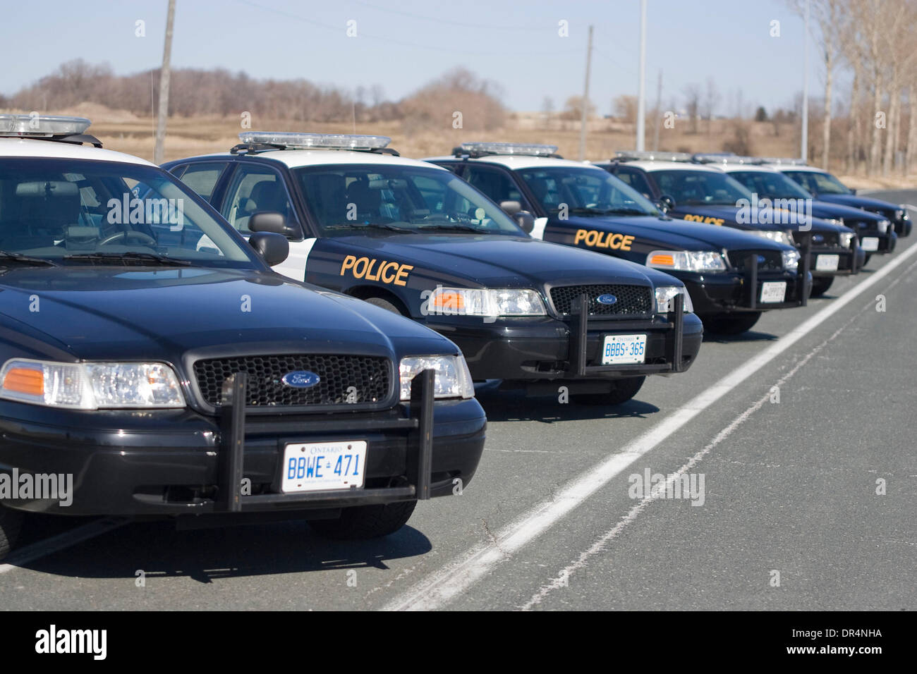 Mar 23, 2009 - Whitby, Ontario, Canada - The OPP perform an honor guard ...