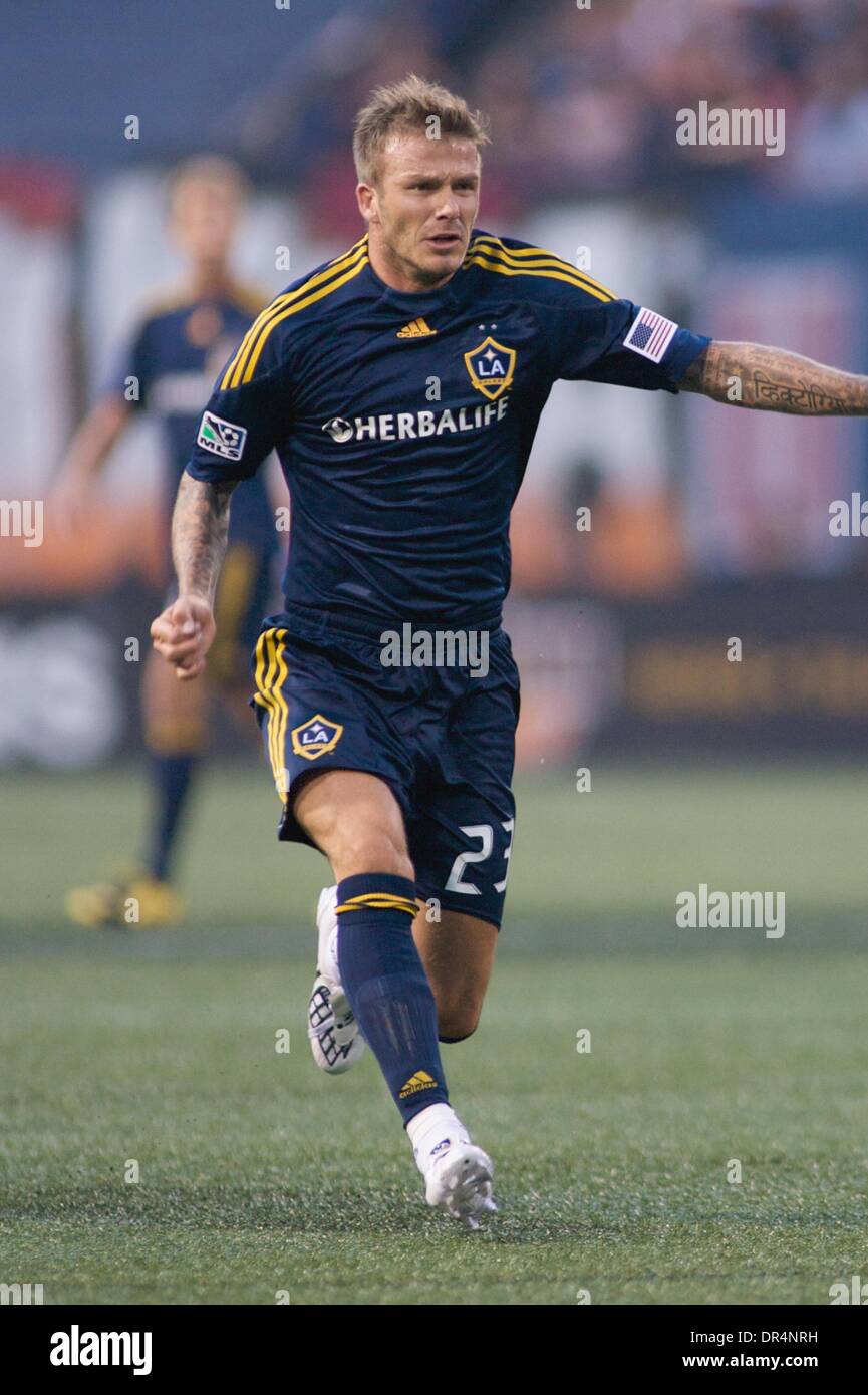 David beckham back hi-res stock photography and images - Alamy