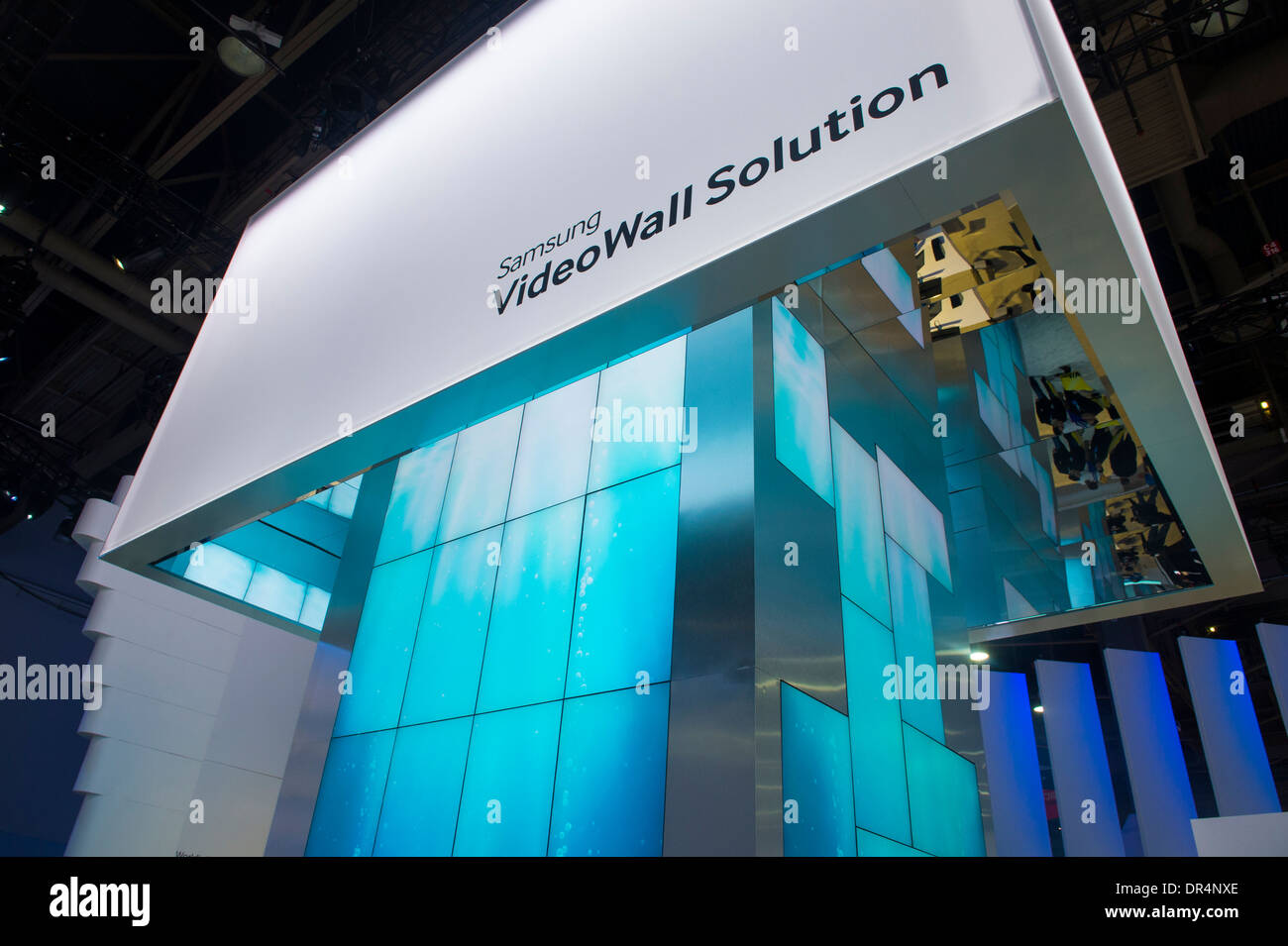 The Samsung booth at the CES show in Las Vegas Stock Photo - Alamy