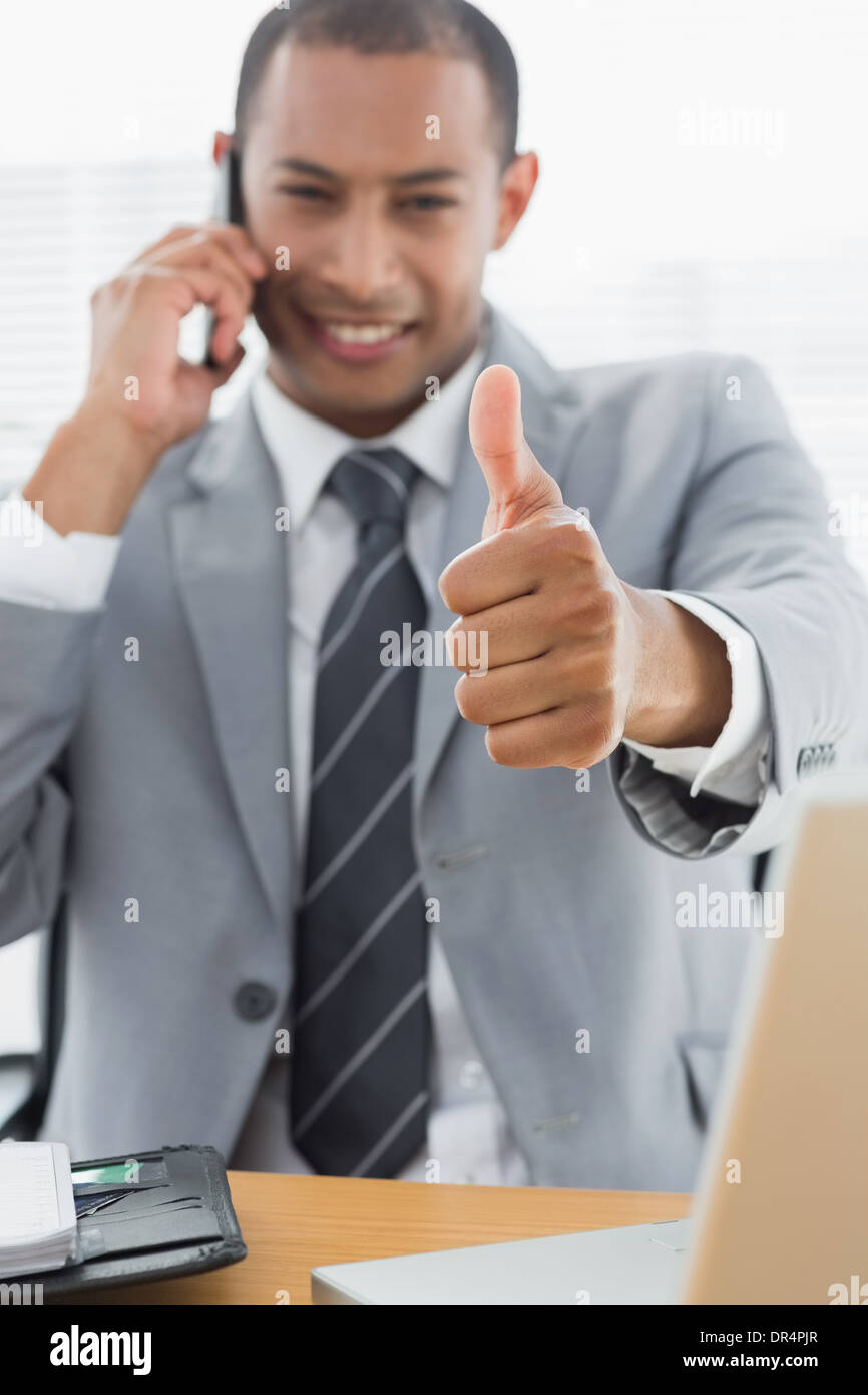 Gesturing sitting communication smiling holding hi-res stock ...