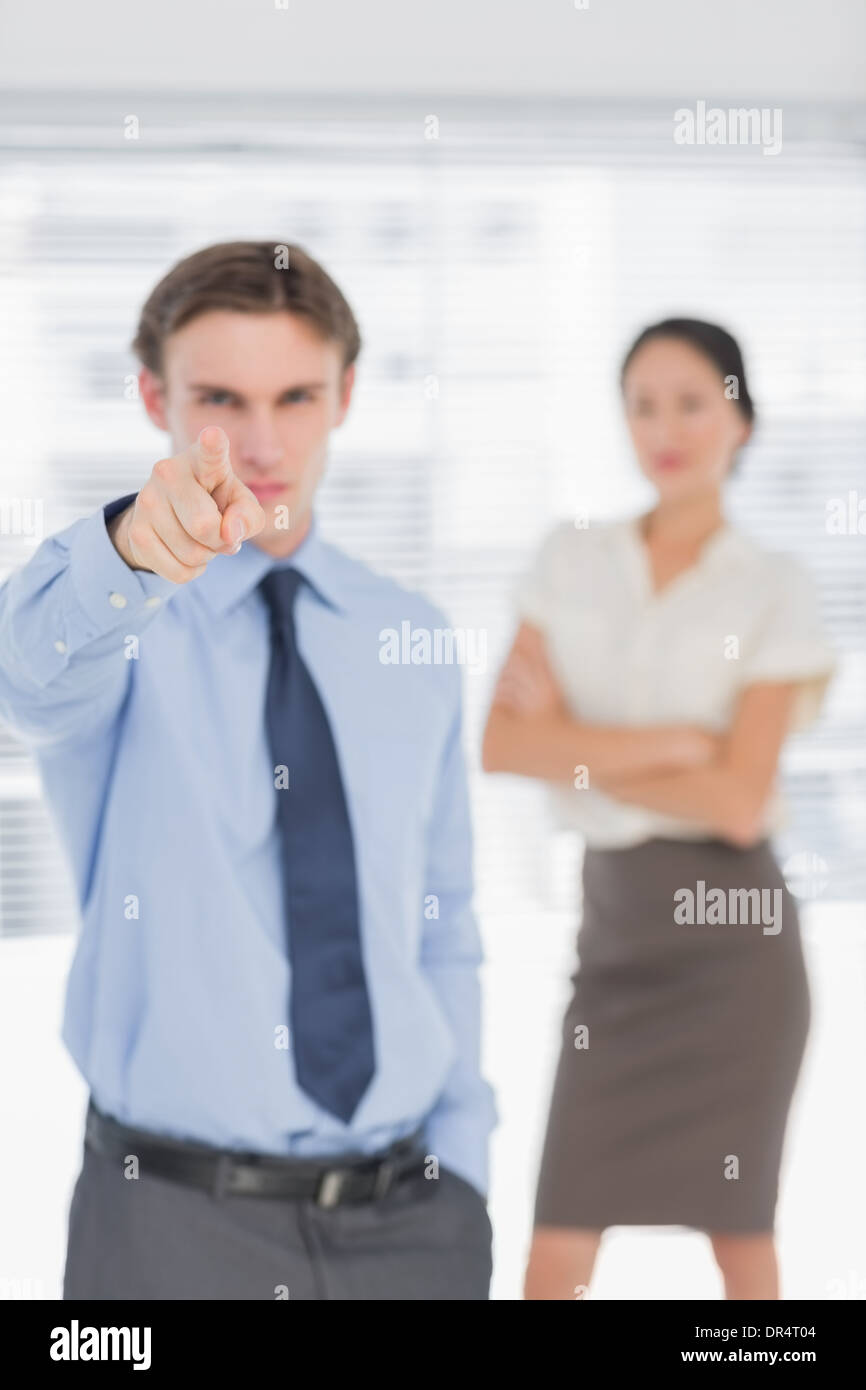 Finger pointing towards camera hi-res stock photography and images - Alamy