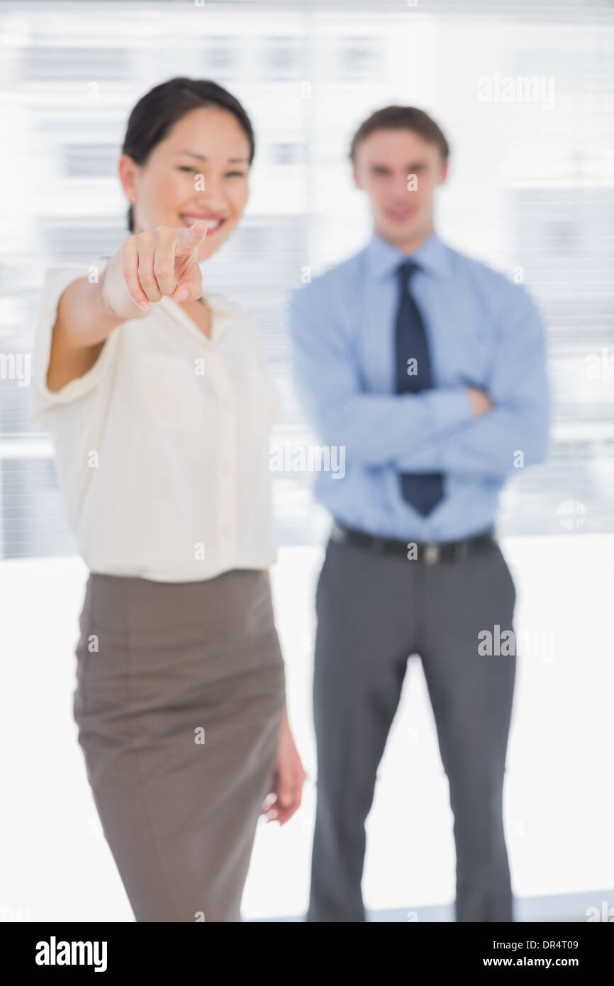 Finger pointing towards camera hi-res stock photography and images - Alamy
