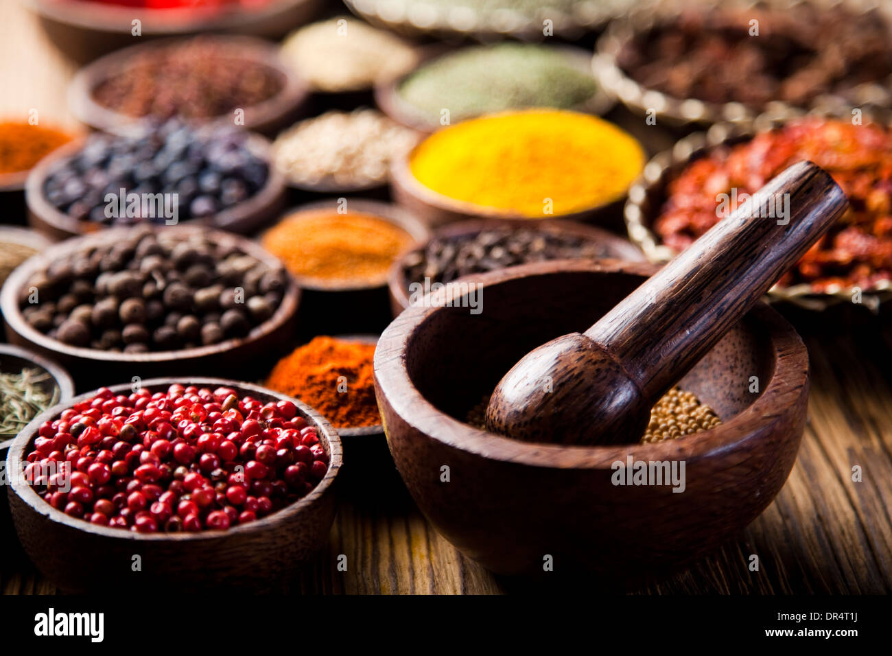 Indian Cuisine With Traditional Foo High Resolution Stock Photography ...