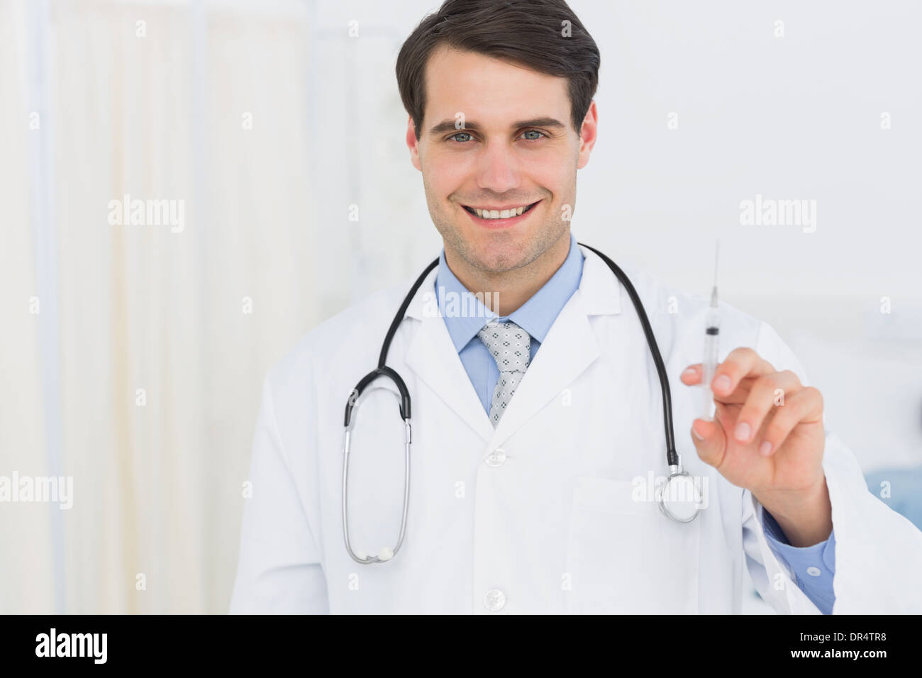 Handsome doctor portrait hi-res stock photography and images - Alamy