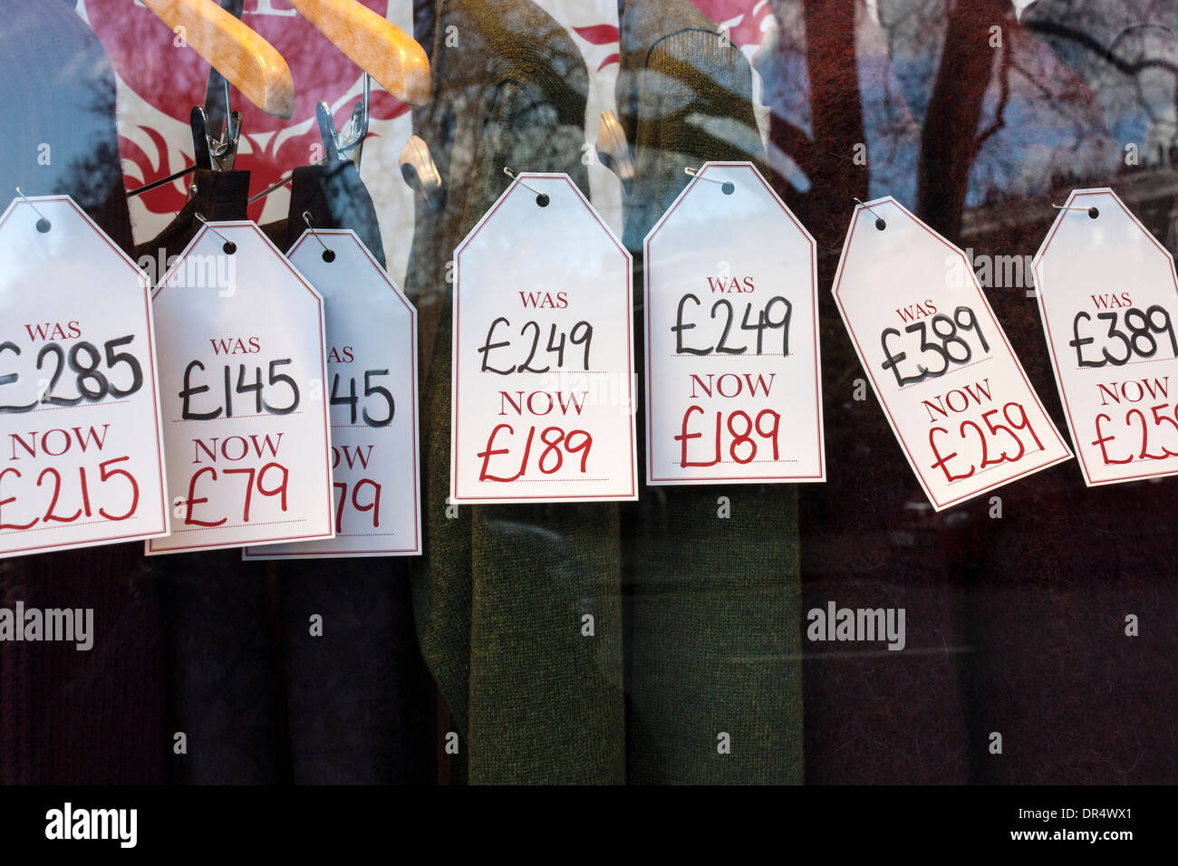 Sale Reduction Labels Stock Photo - Alamy