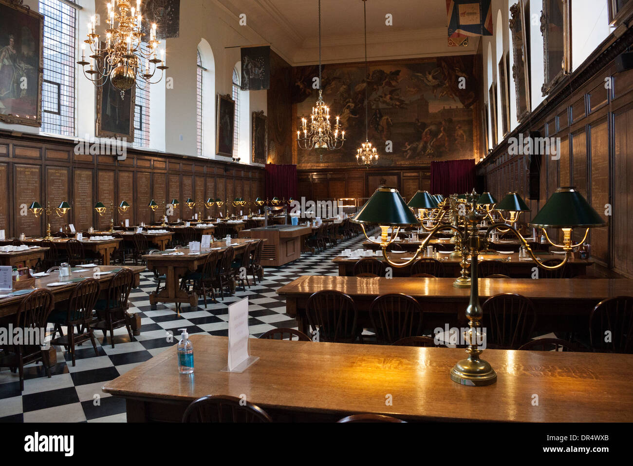 The Great Hall, The Royal Hospital Chelsea, London Stock Photo - Alamy