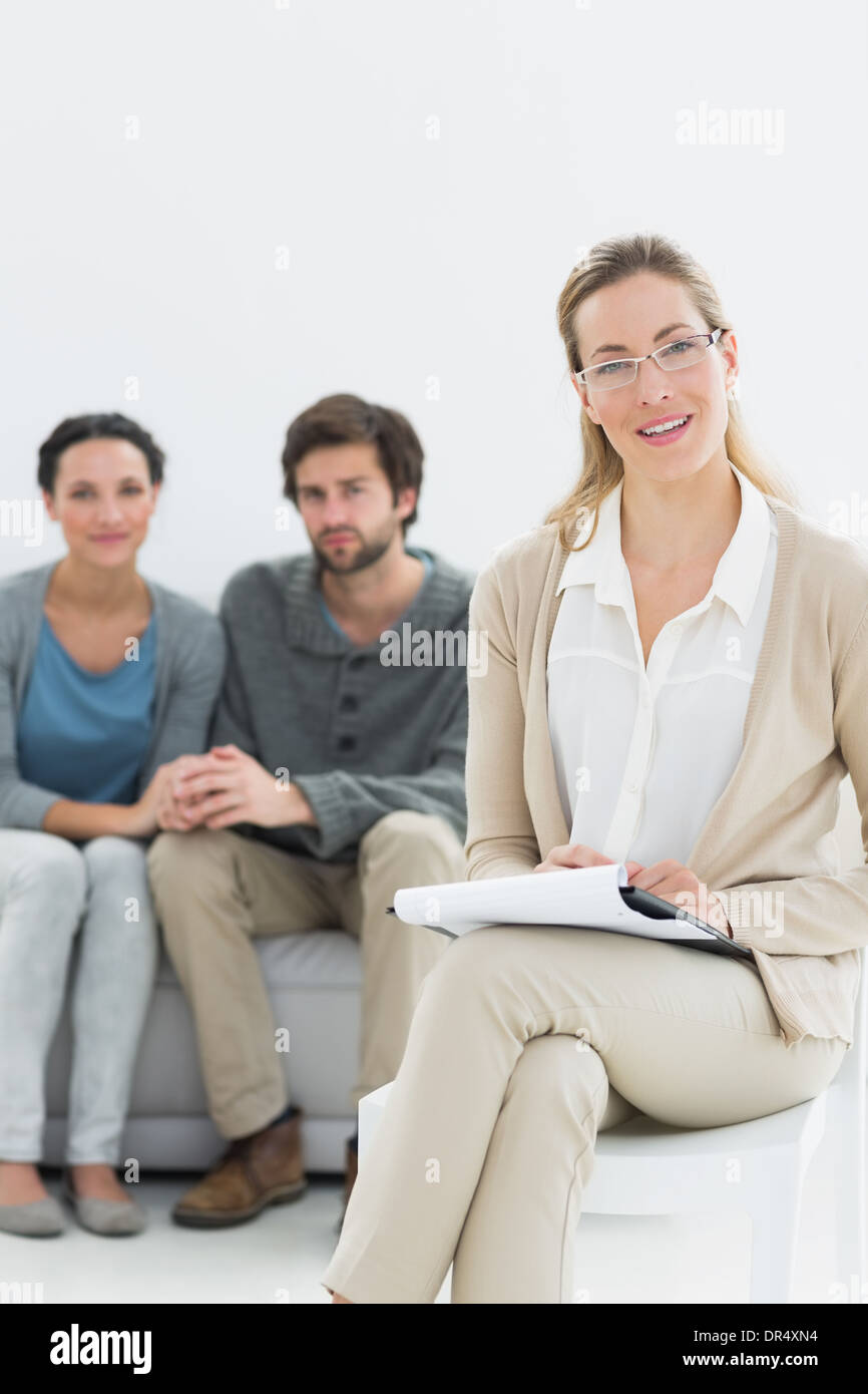 Financial advisor with female client hi-res stock photography and ...
