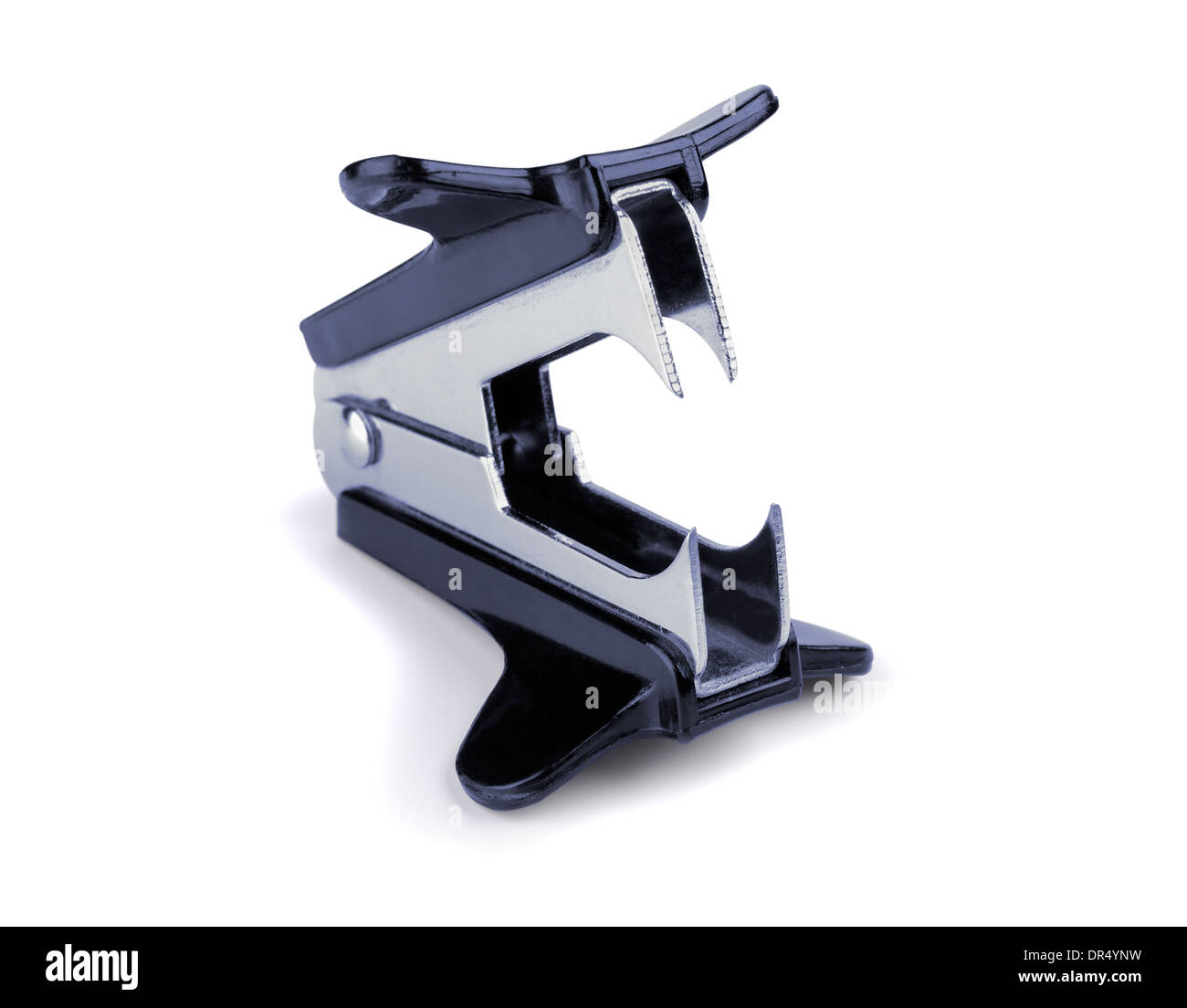 Staple remover on a white background Stock Photo - Alamy