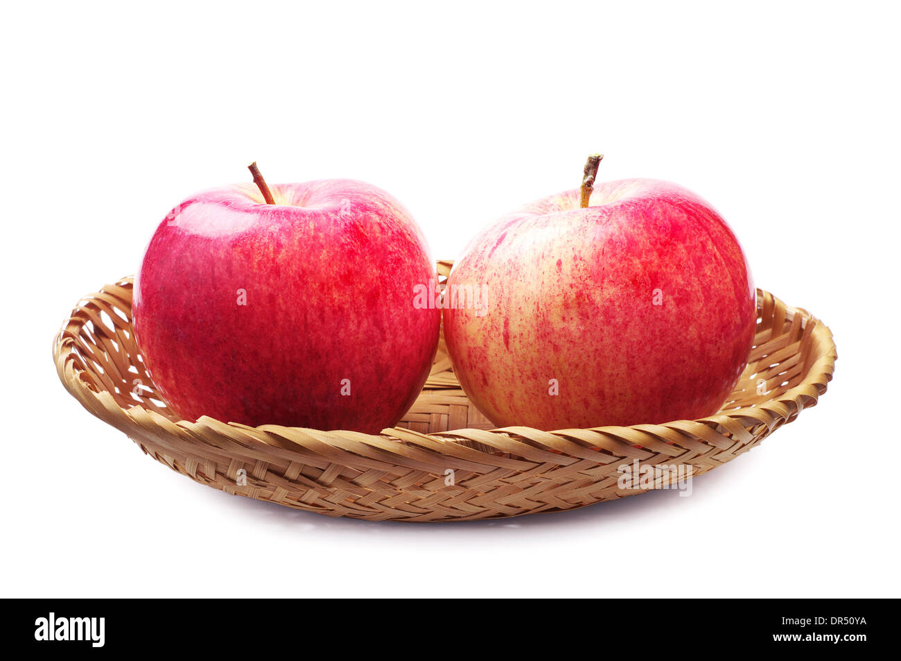 Ripe apple in orchard Cut Out Stock Images & Pictures - Alamy