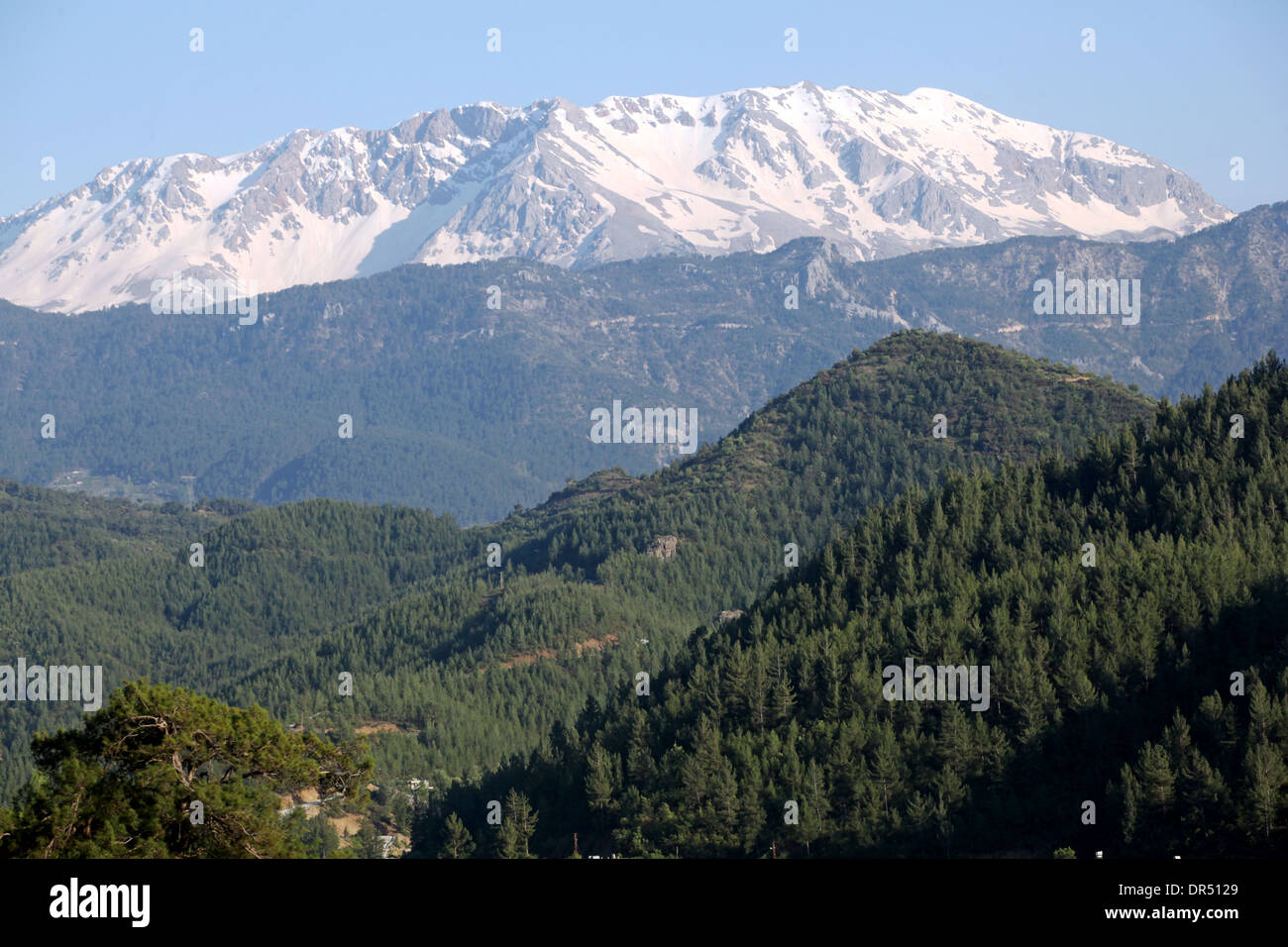 Scenic view of Taurus Range in Gündoğmuş district of Antalya Stock ...