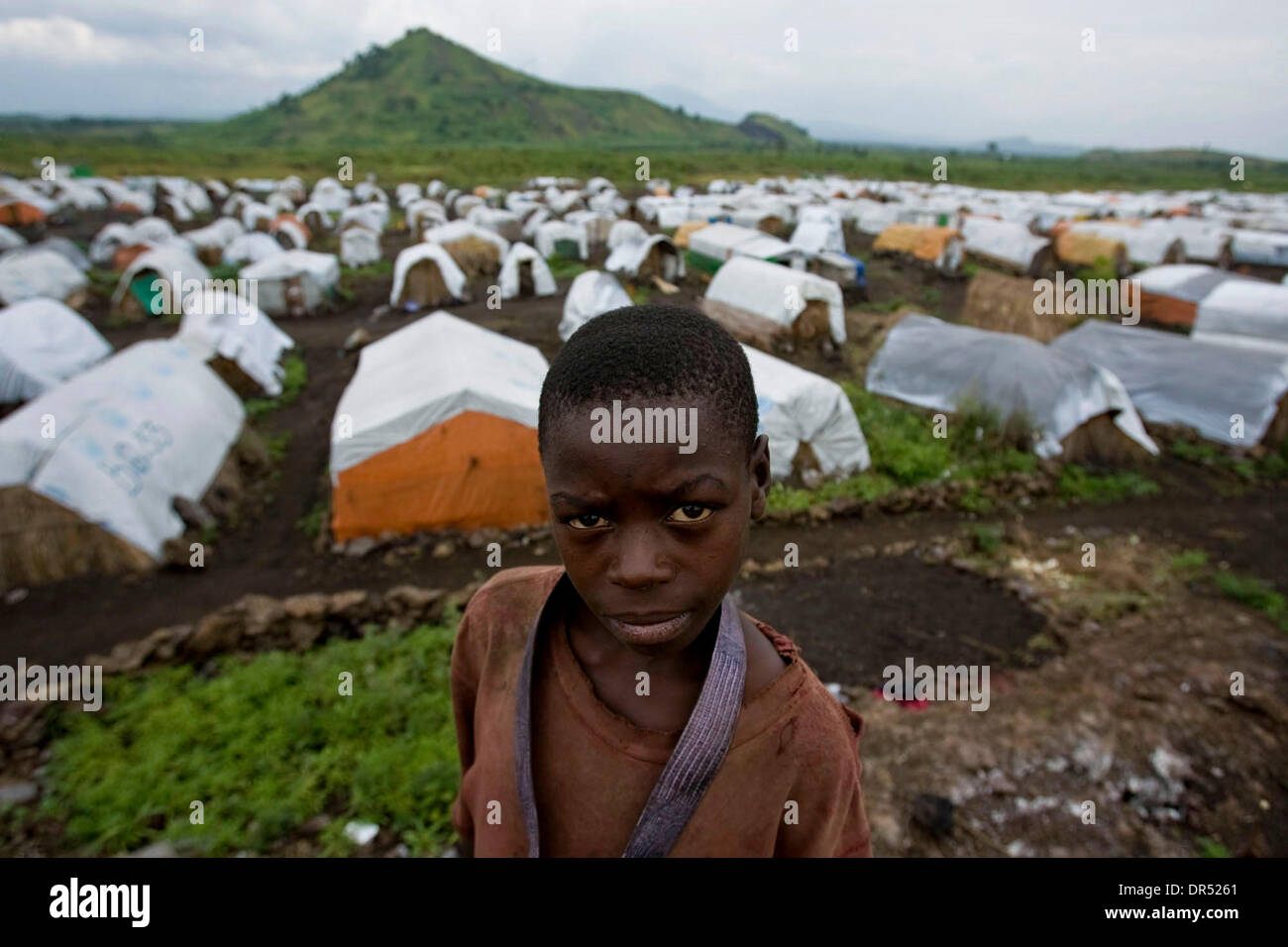 Bulengo refugee camp hi-res stock photography and images - Alamy