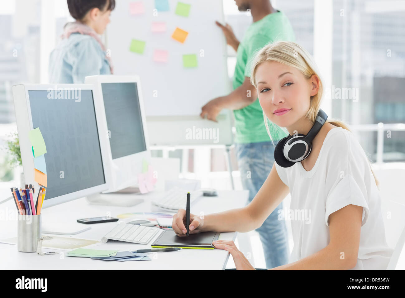 Digital meeting drawing hi-res stock photography and images - Alamy