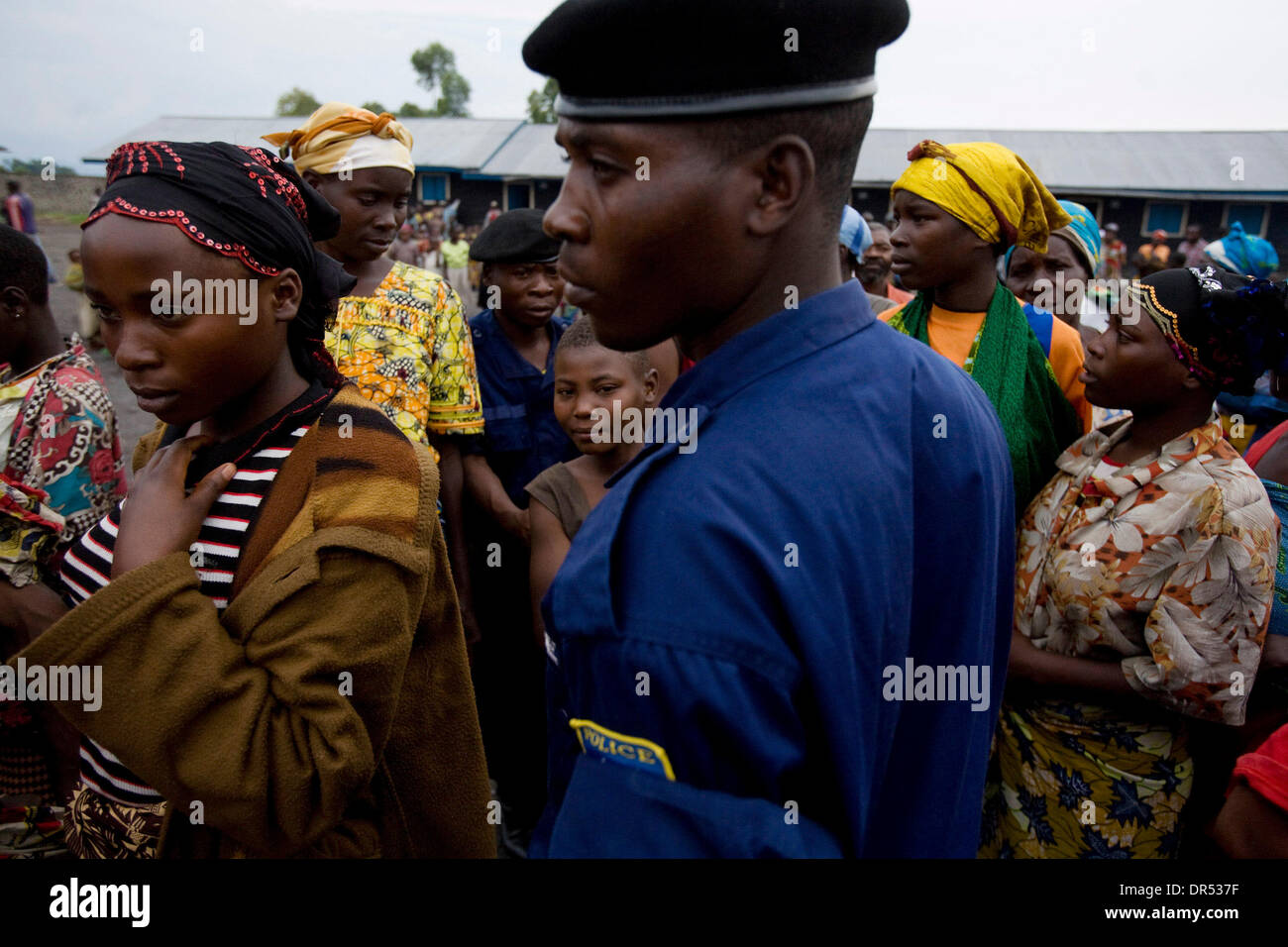 Feb 07, 2009 - Goma, Democratic Republic of Congo - A Congolese police ...