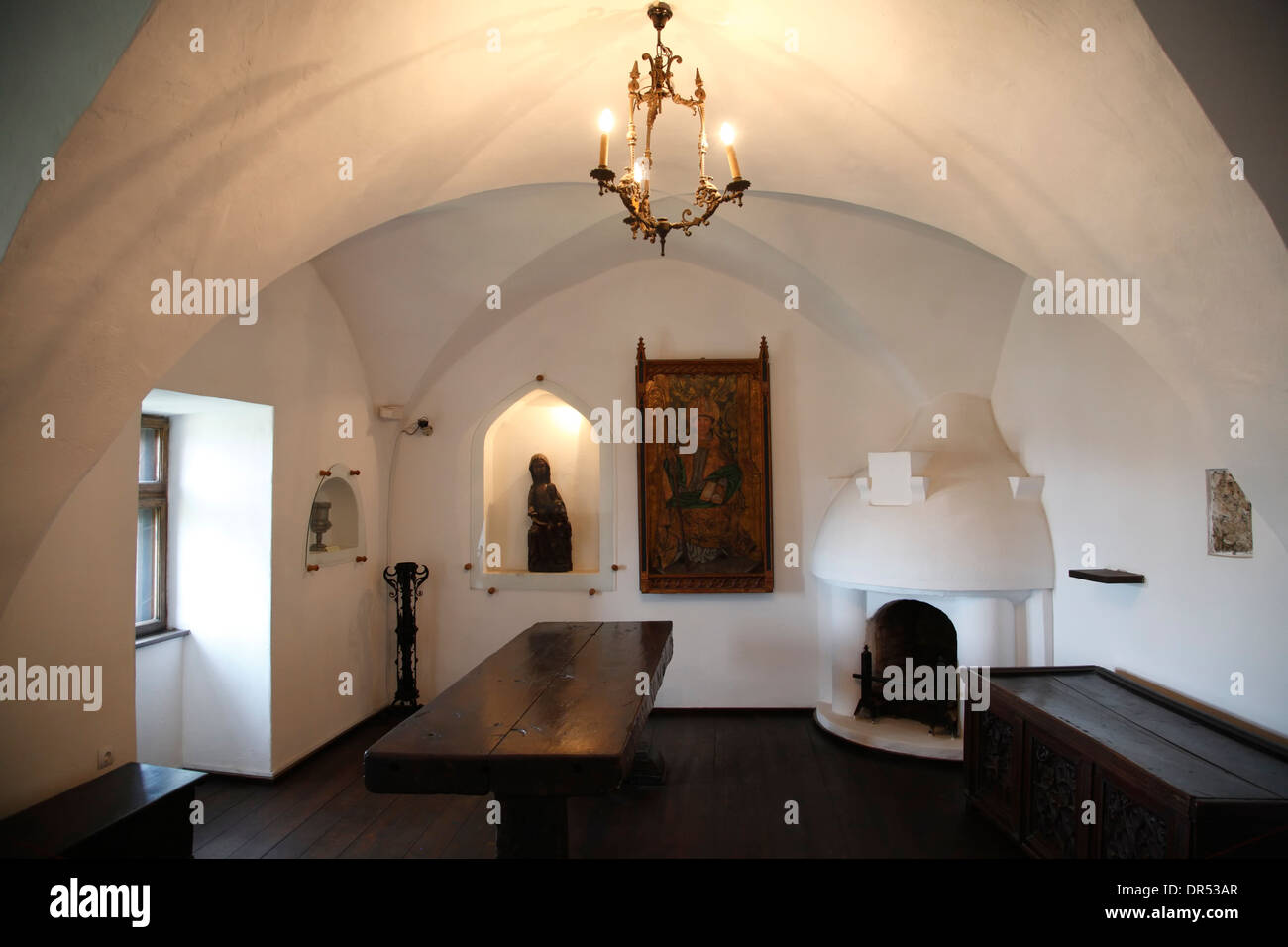 Transylvania Bran Castle Interior High Resolution Stock Photography and ...