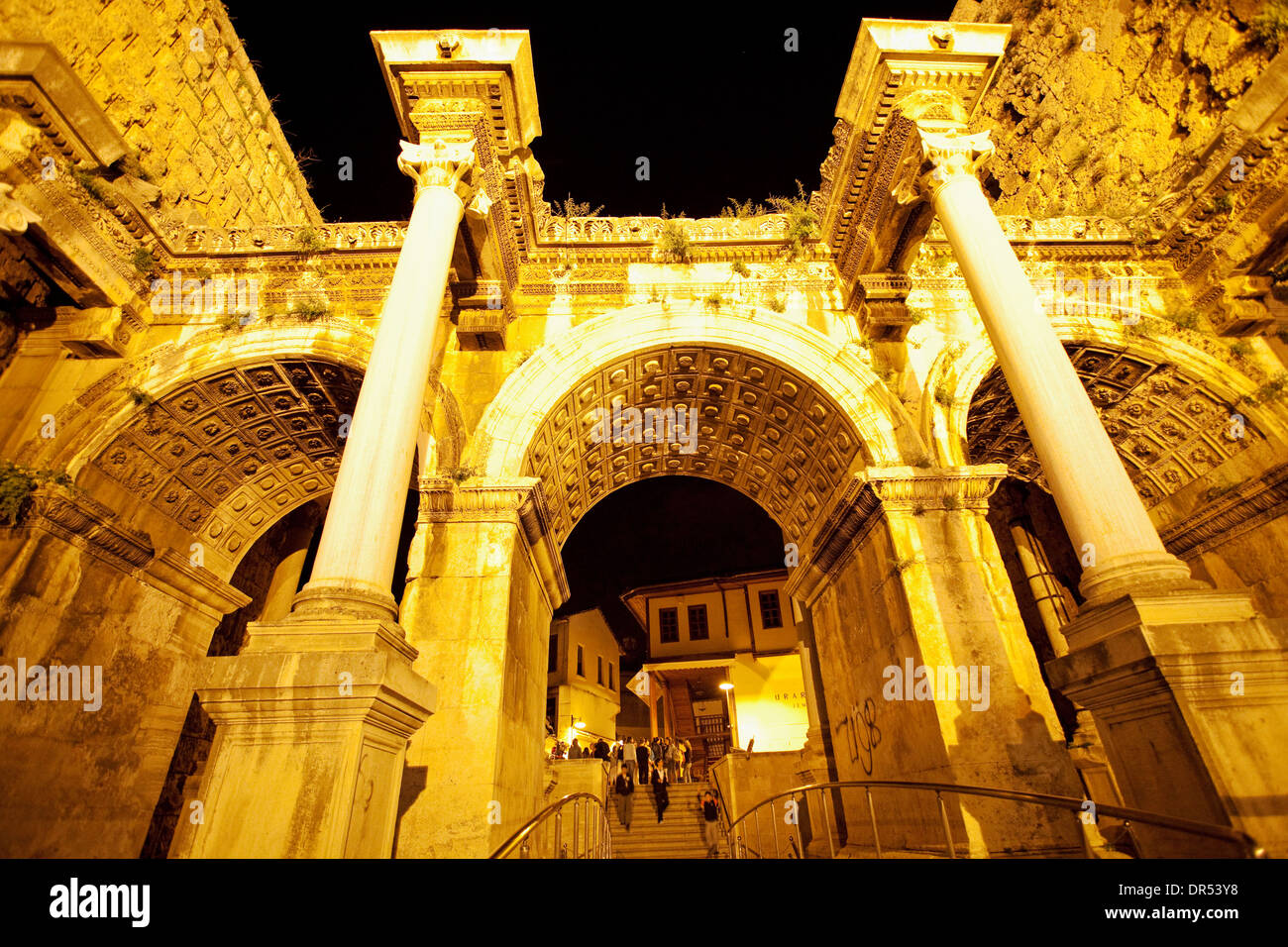 Hadrianus Gate Antalya Turkey Stock Photo - Alamy