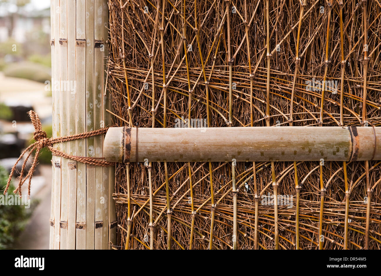 Japanese Garden Fence High Resolution Stock Photography and Images - Alamy