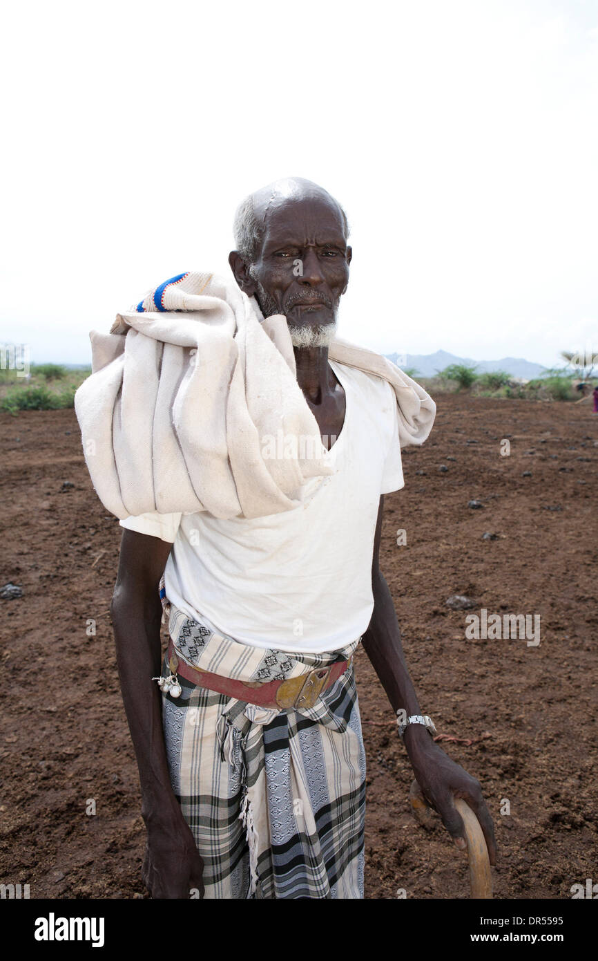 Old Ethiopian man Stock Photo - Alamy