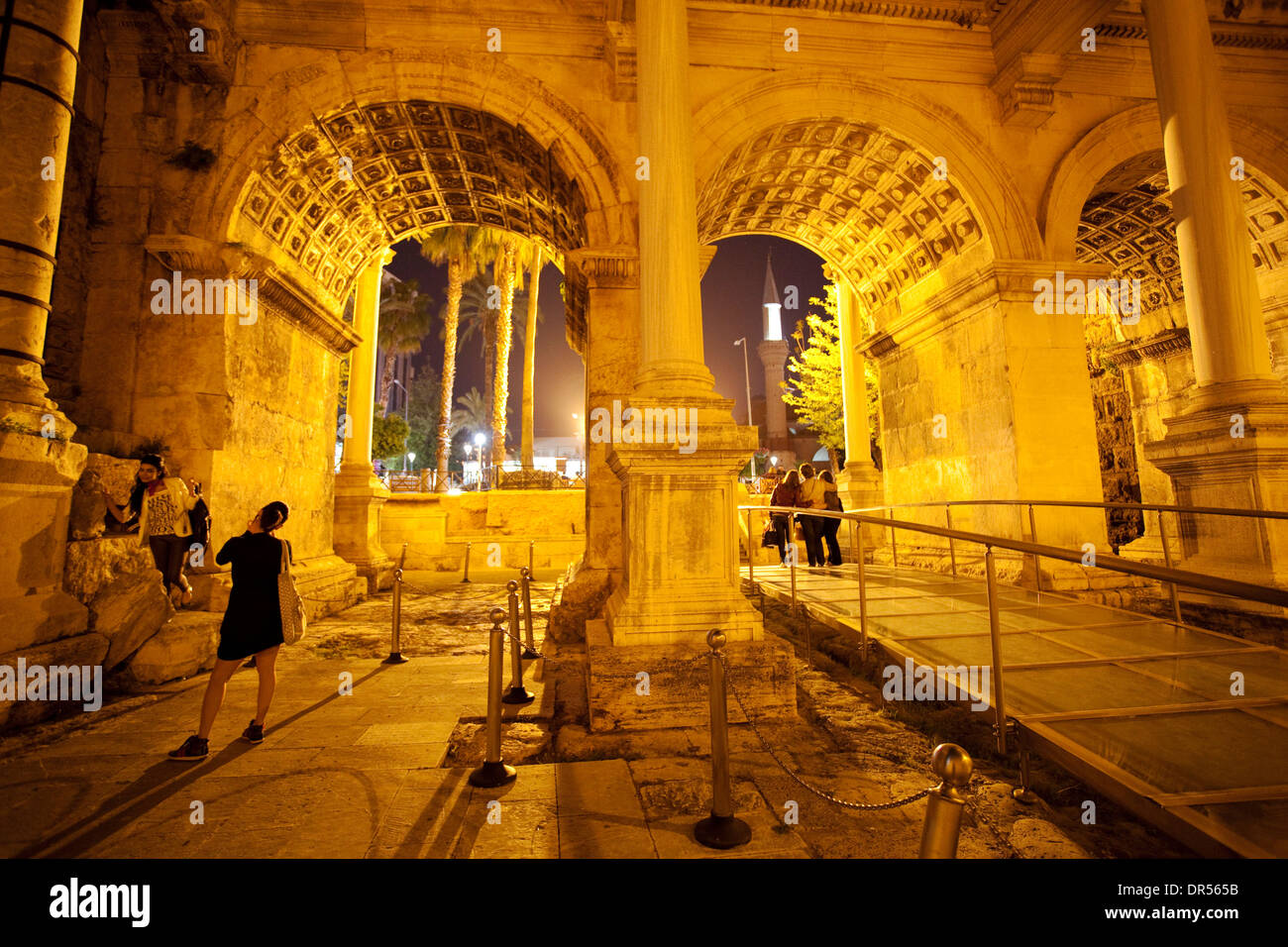Hadrianus Gate Antalya Turkey Stock Photo - Alamy