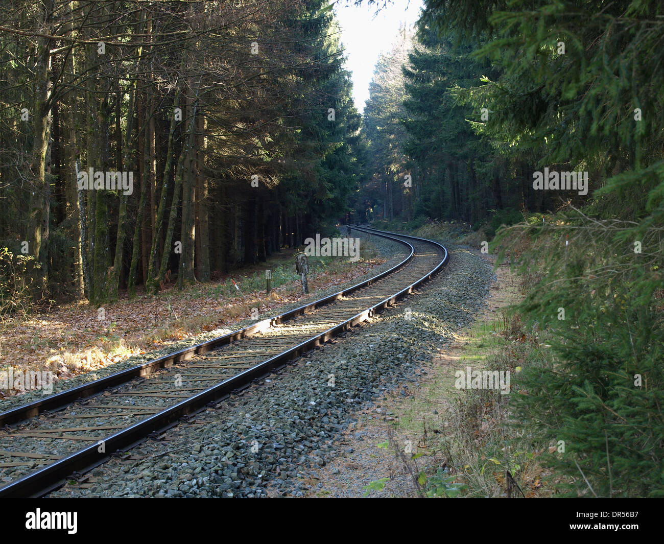 Broken railway track hi-res stock photography and images - Alamy