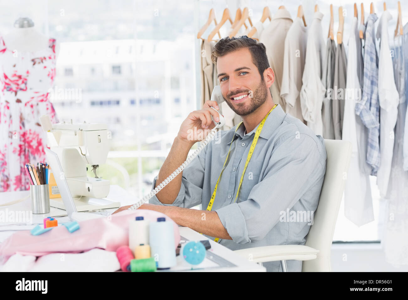 Portrait young male fashion designer hi-res stock photography and ...