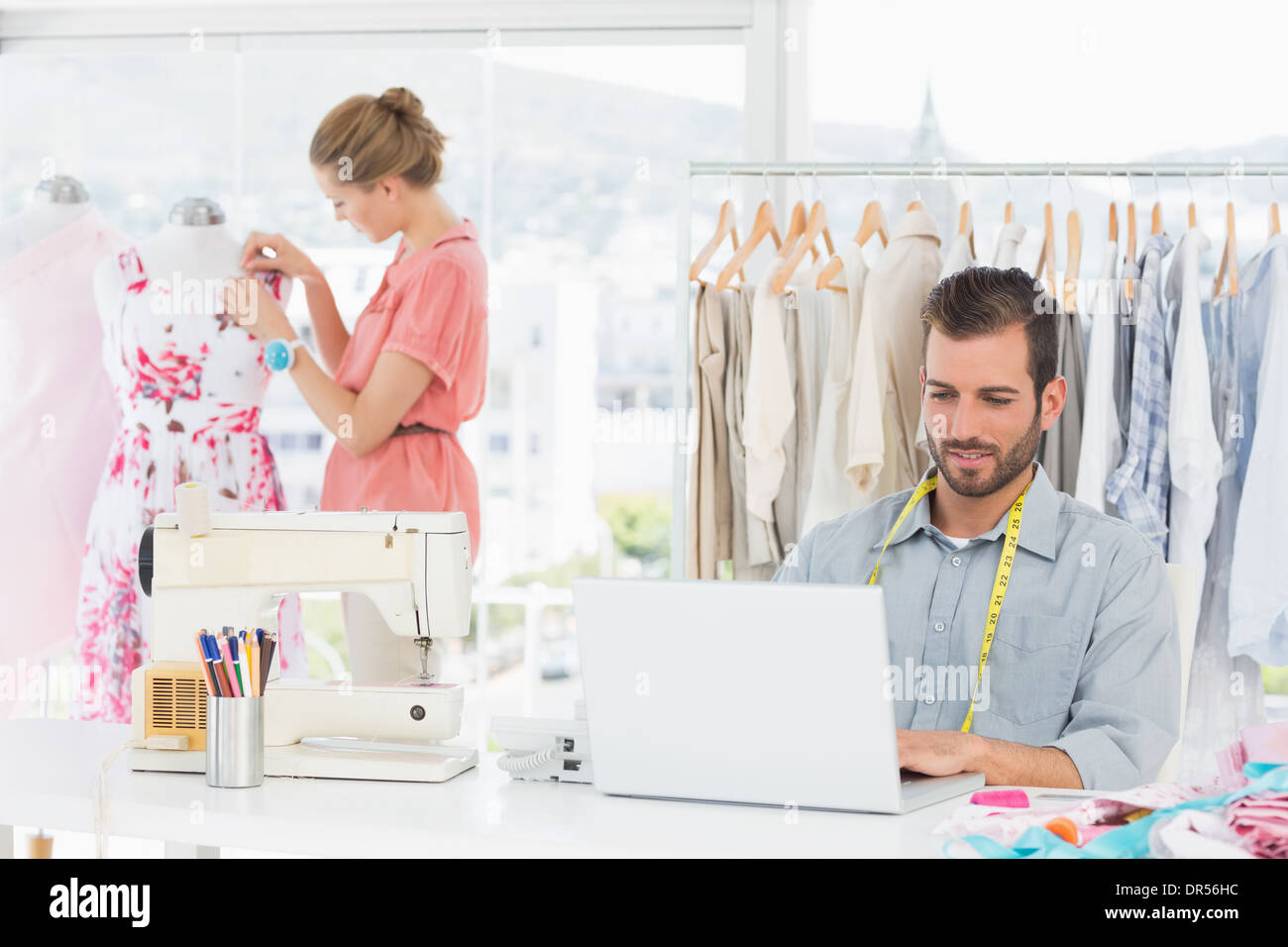 Dress designing computer hi-res stock photography and images - Alamy