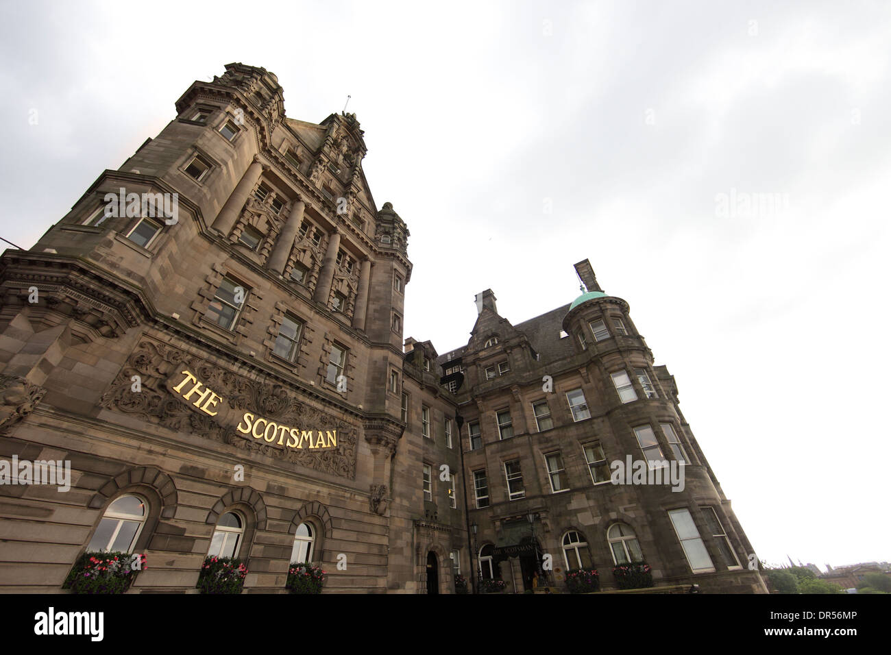 Edinburgh offices of the famous newspaper. The Scotsman building ...
