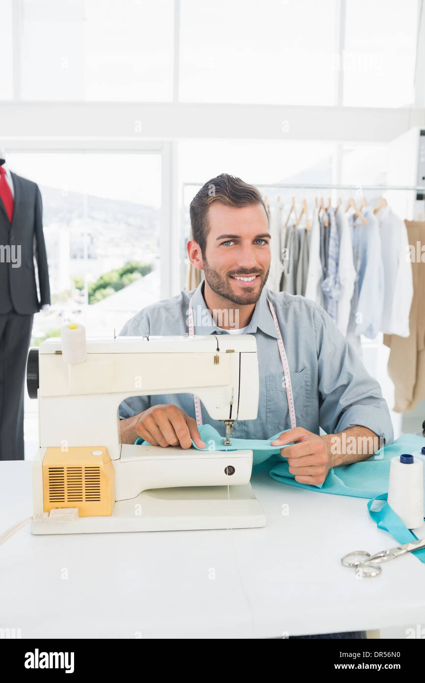 Male sewing hi-res stock photography and images - Alamy