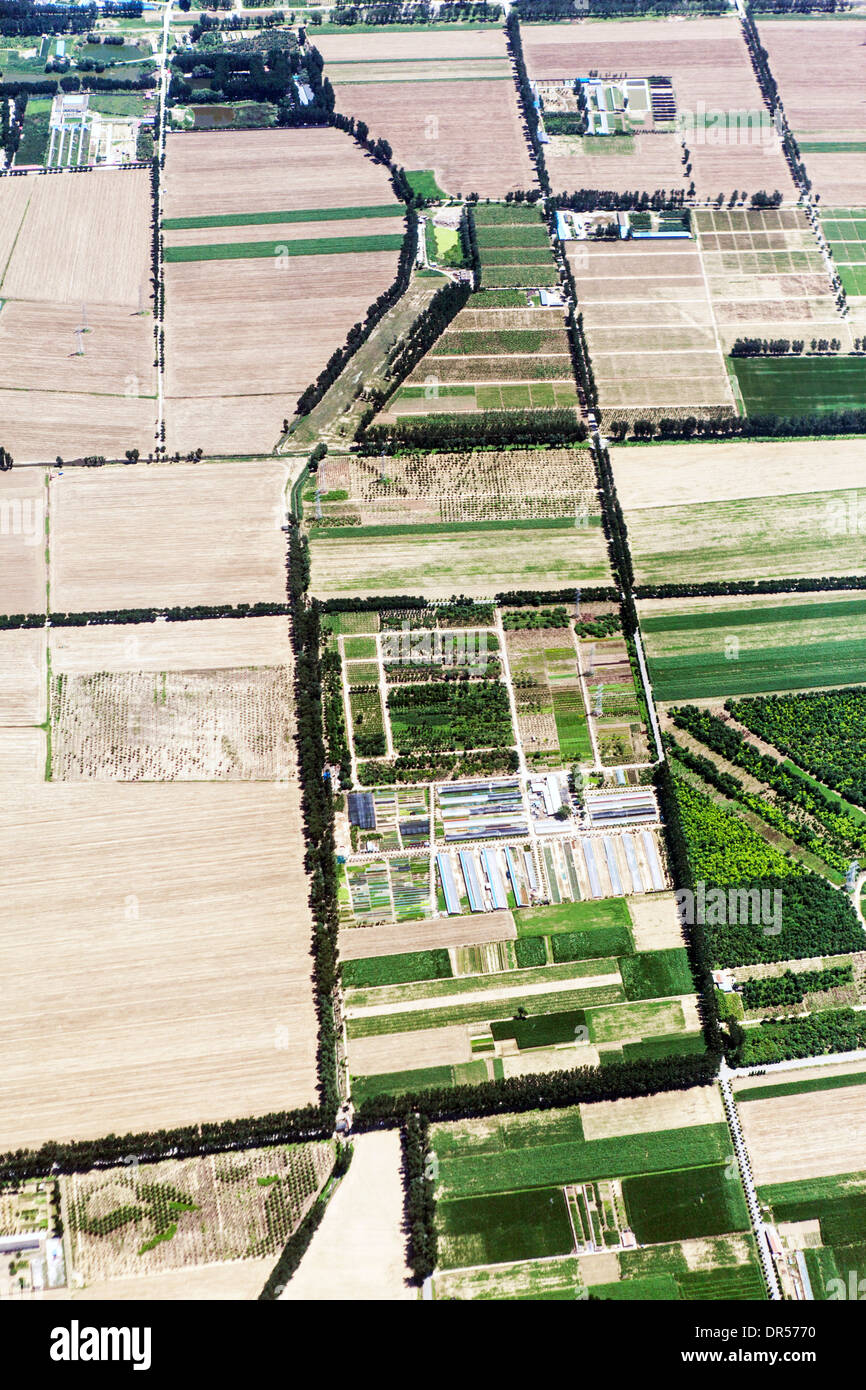 Aerial view of farmland hi-res stock photography and images - Alamy