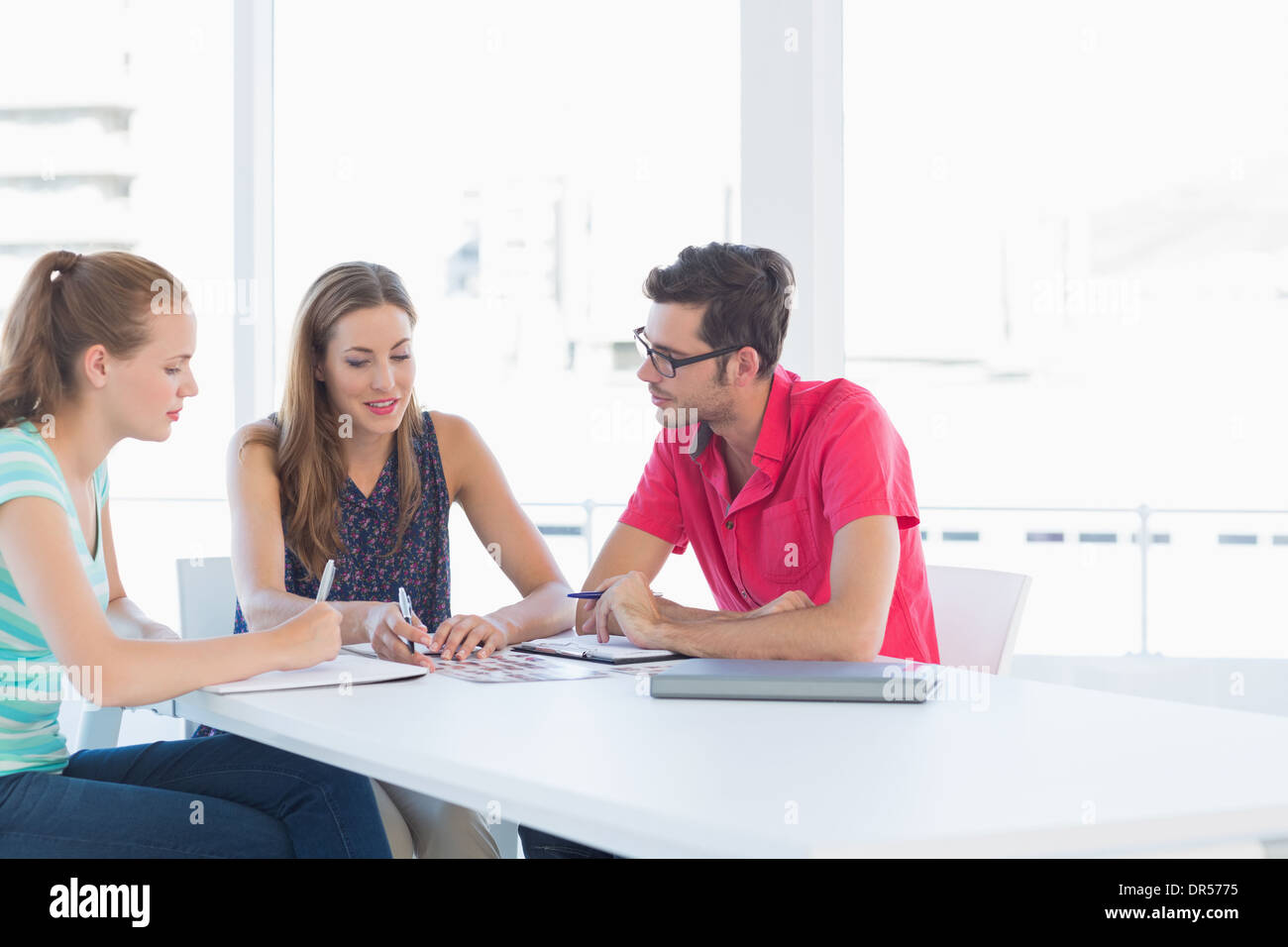 Three young artists hi-res stock photography and images - Alamy