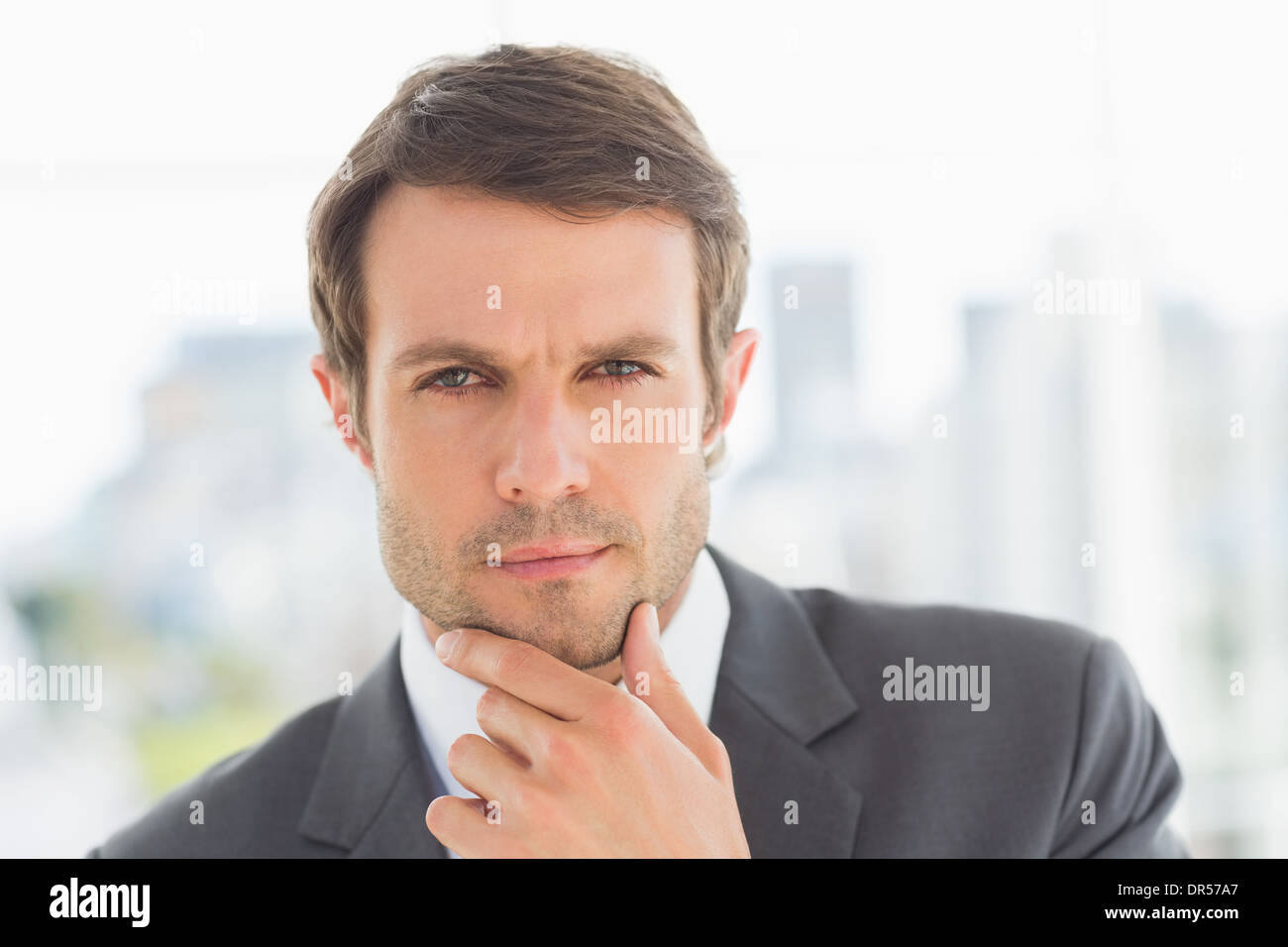 Close up handsome mid hi-res stock photography and images - Alamy