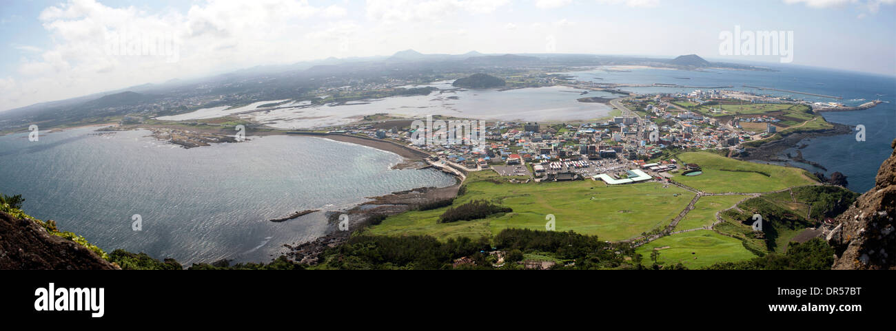 Aerial view of Jeju Island, South Korea Stock Photo - Alamy