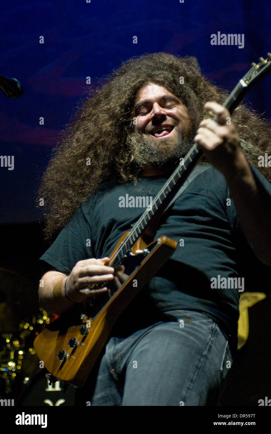 Jan 30, 2009 - Rosemont, Illinois, USA - CLAUDIO SANCHEZ of 'Coheed and ...