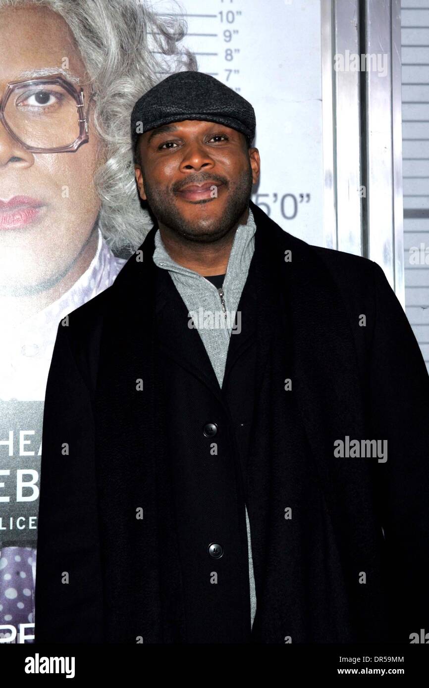 TYLER PERRY ARRIVES FOR THE PREMIERE OF ''MADEA GOES TO JAIL'' AT THE ...