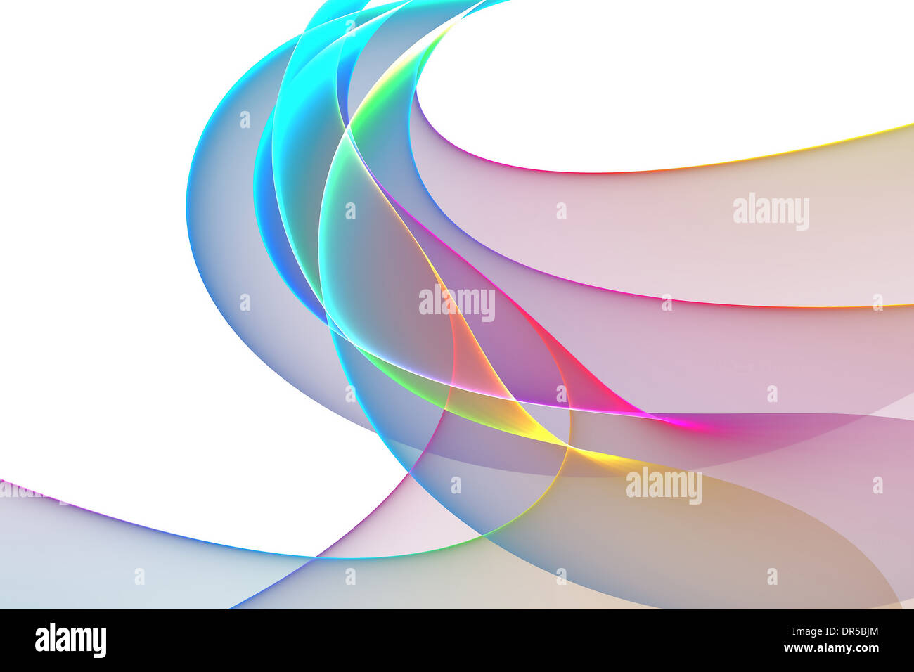abstract colorful twisted waves Stock Photo - Alamy