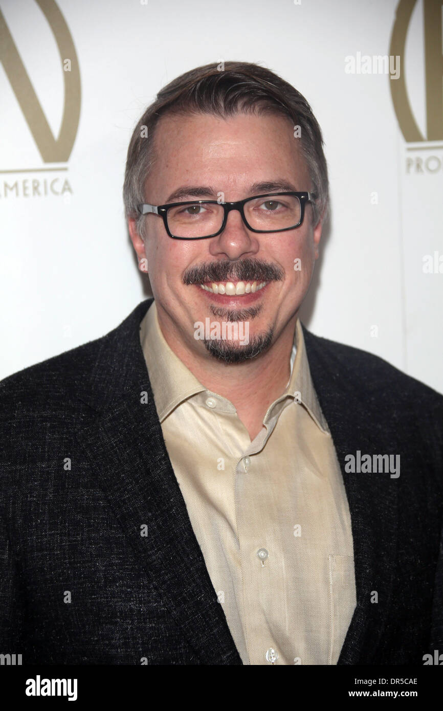 LA, CA, USA . 19th Jan, 2014. US producer Vince Gilligan attends the ...