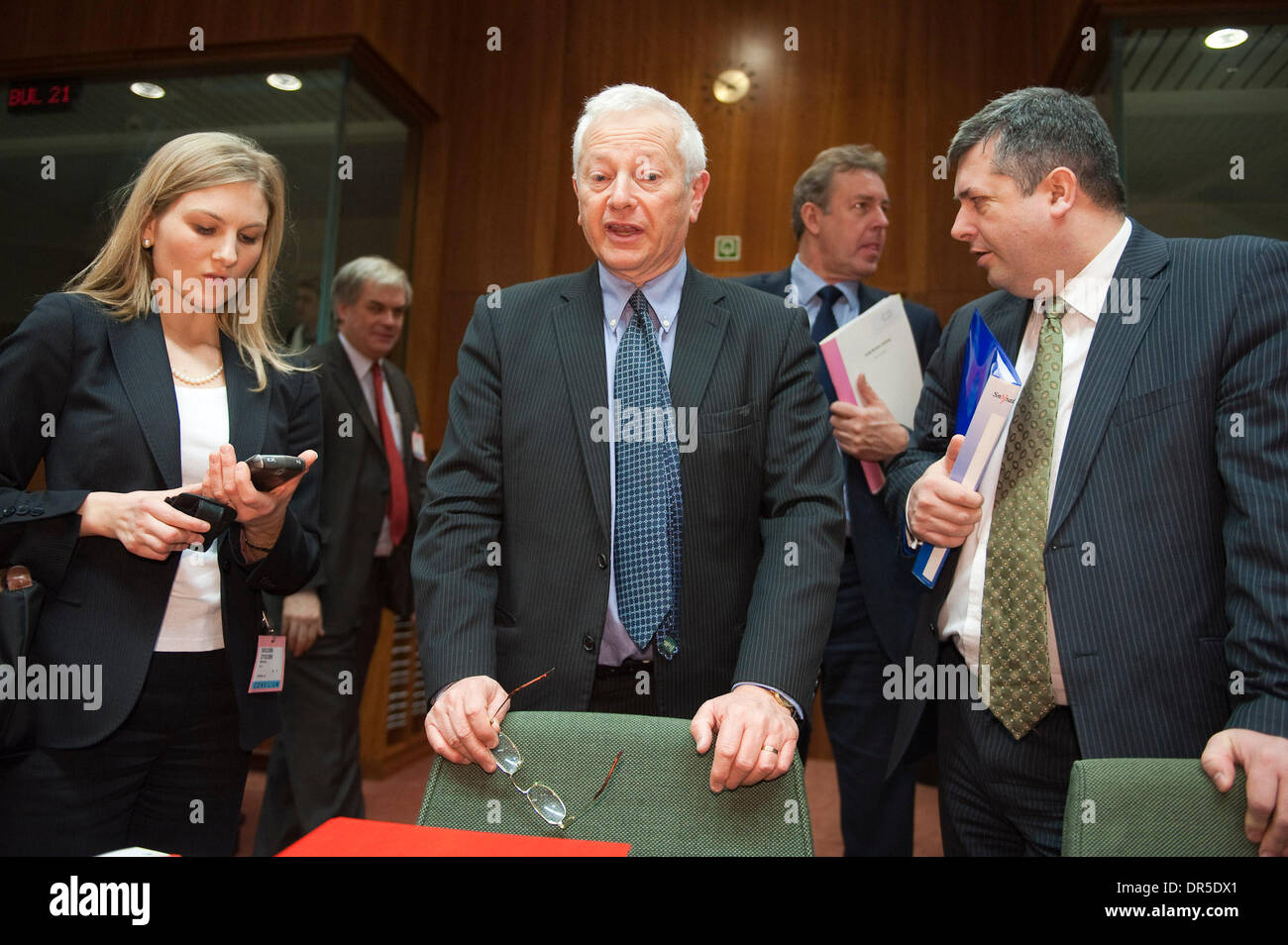 Feb 27, 2009 - Brussels, Belgium - British justice secretary LORD BACH ...