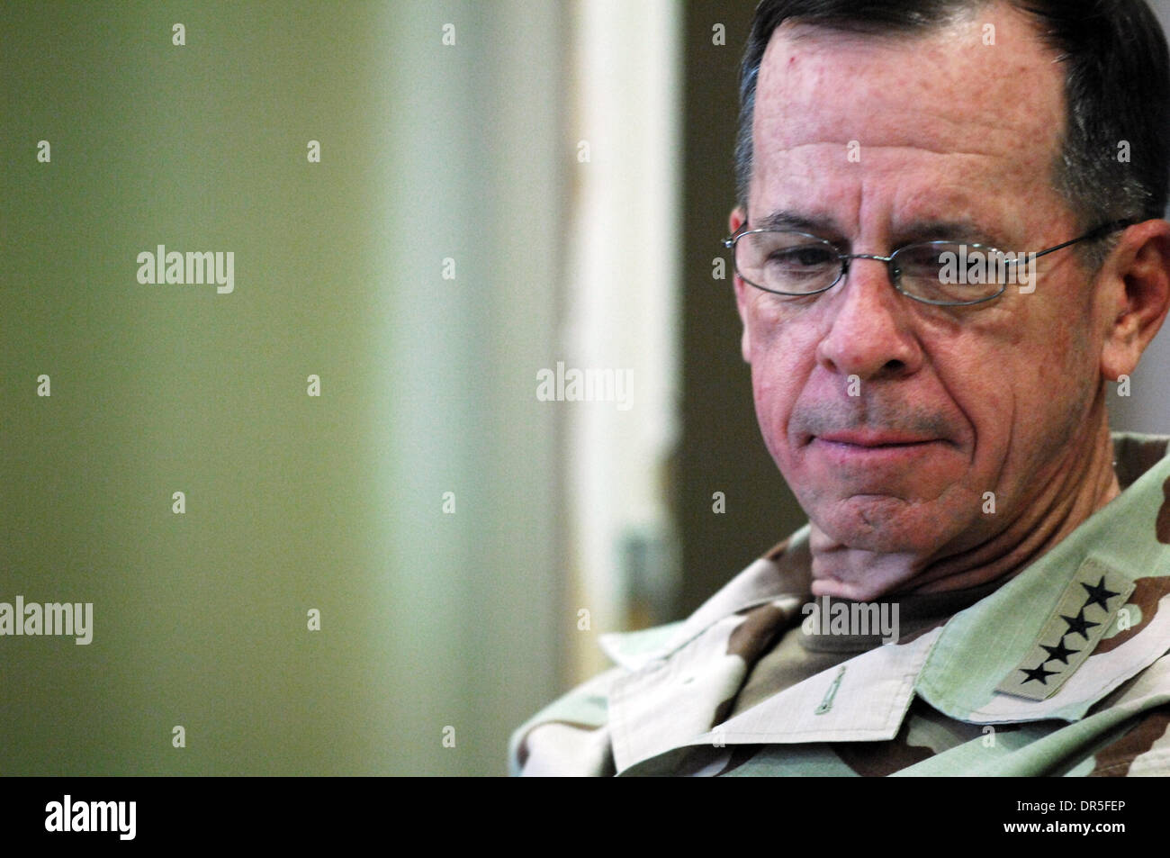 April 05, 2009 - Kabul, Afghanistan - Admirlal MIKE MULLEN in ...