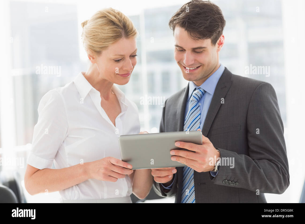 Team tablet pc business hi-res stock photography and images - Alamy