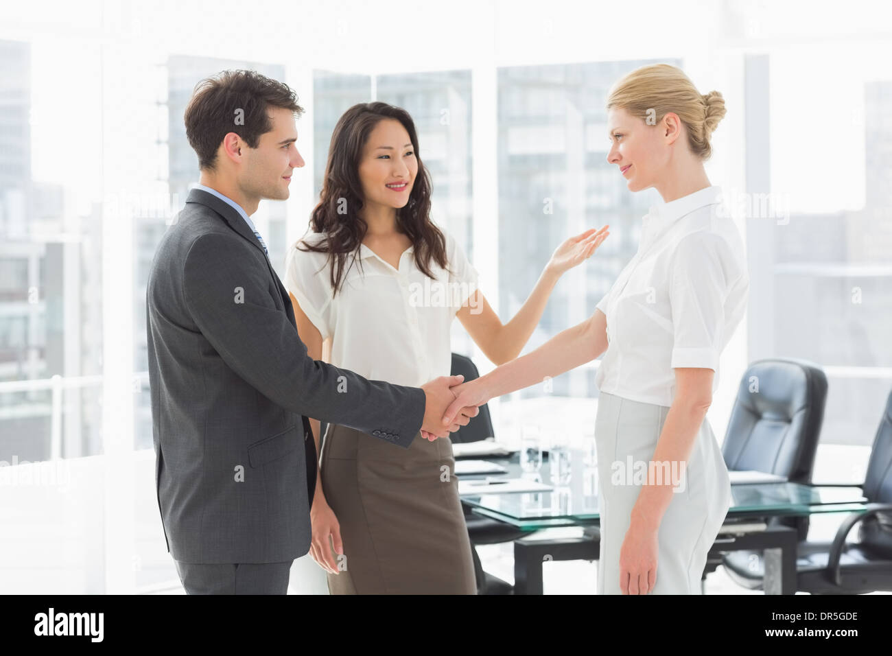 Professional introducing hi-res stock photography and images - Alamy