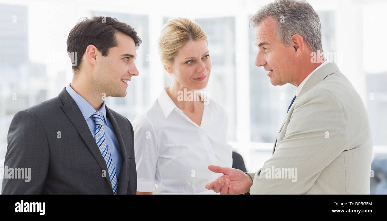 Elegant smiling business woman talking hi-res stock photography and ...