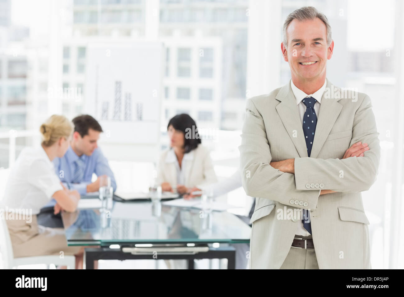 Happy staff hi-res stock photography and images - Alamy