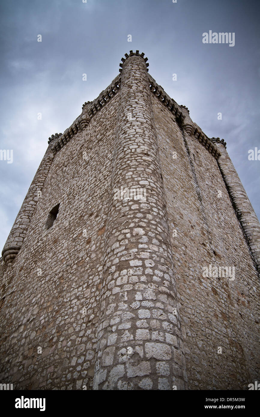 Torija´s Castle in Spain, medieval building Stock Photo - Alamy
