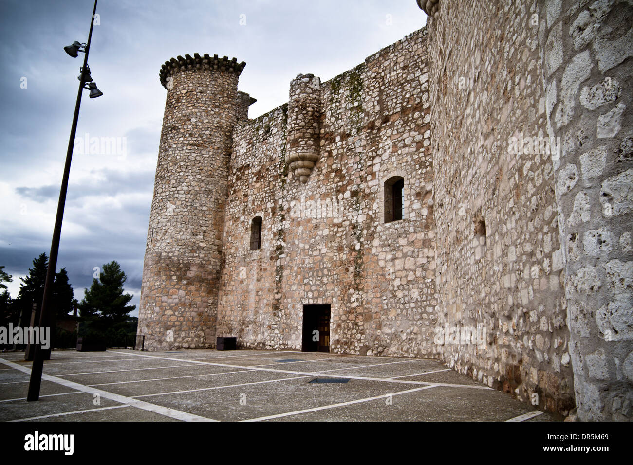 Torija´s Castle in Spain, medieval building Stock Photo - Alamy