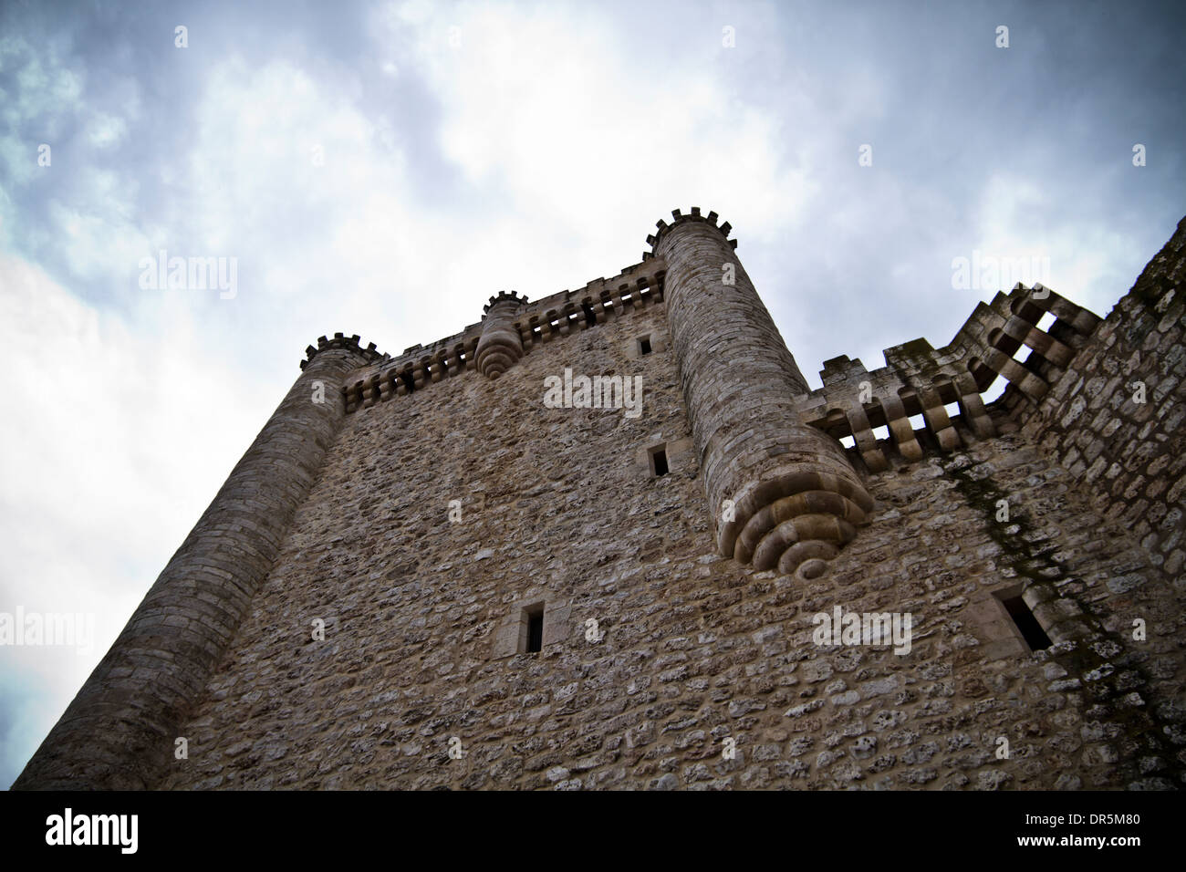Torija´s Castle in Spain, medieval building Stock Photo - Alamy