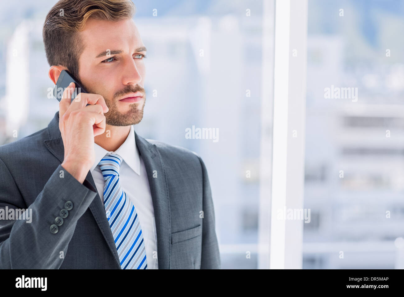 Young handsome businessman copy hi-res stock photography and images - Alamy