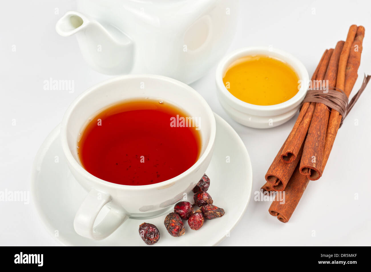 berries tea Stock Photo - Alamy