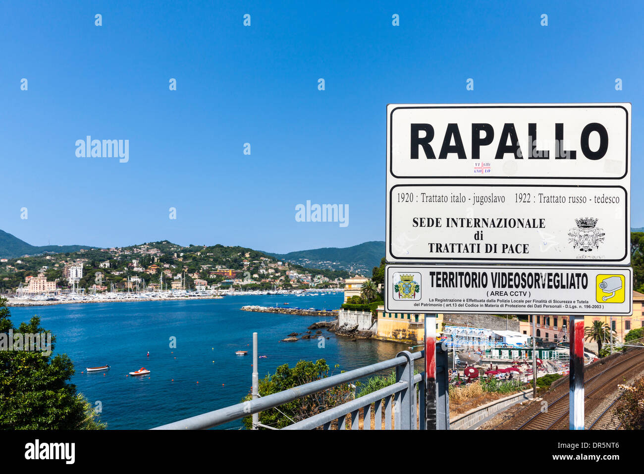 Italy, Liguria, Rapallo, City view Stock Photo - Alamy