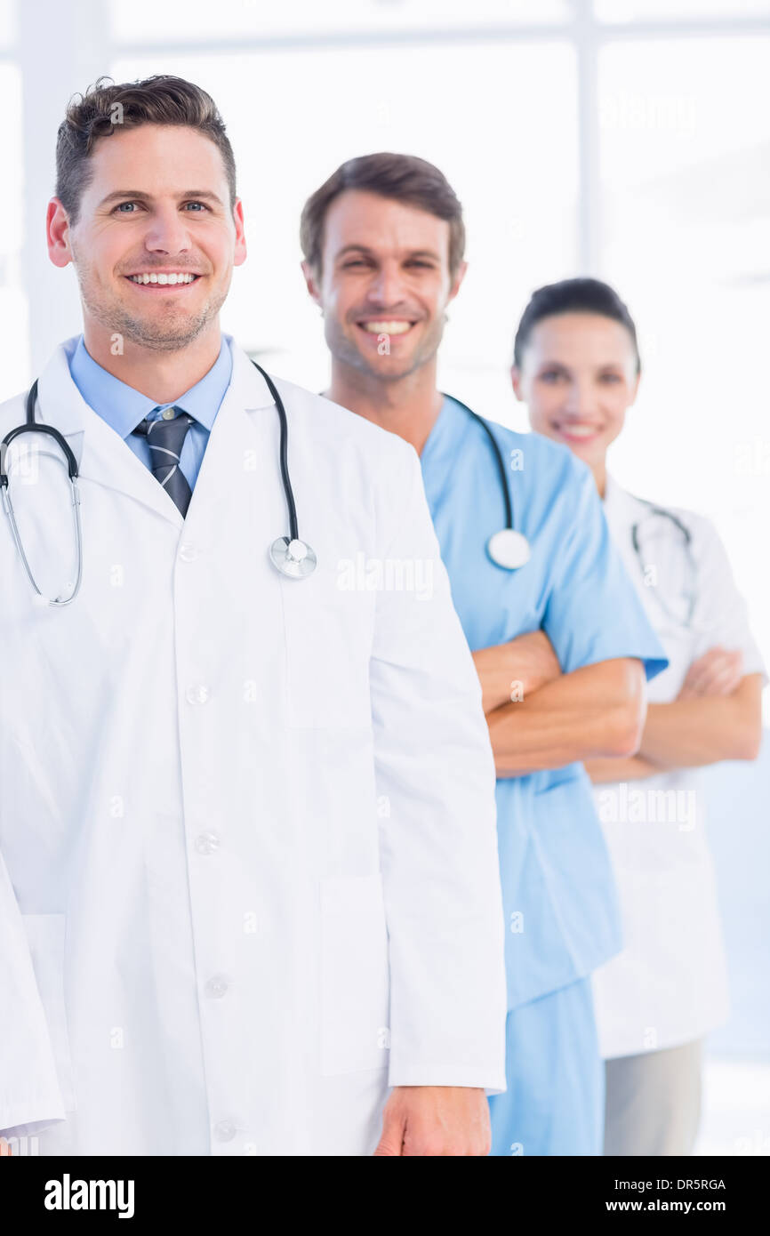 Portrait of confident happy group of doctors Stock Photo - Alamy