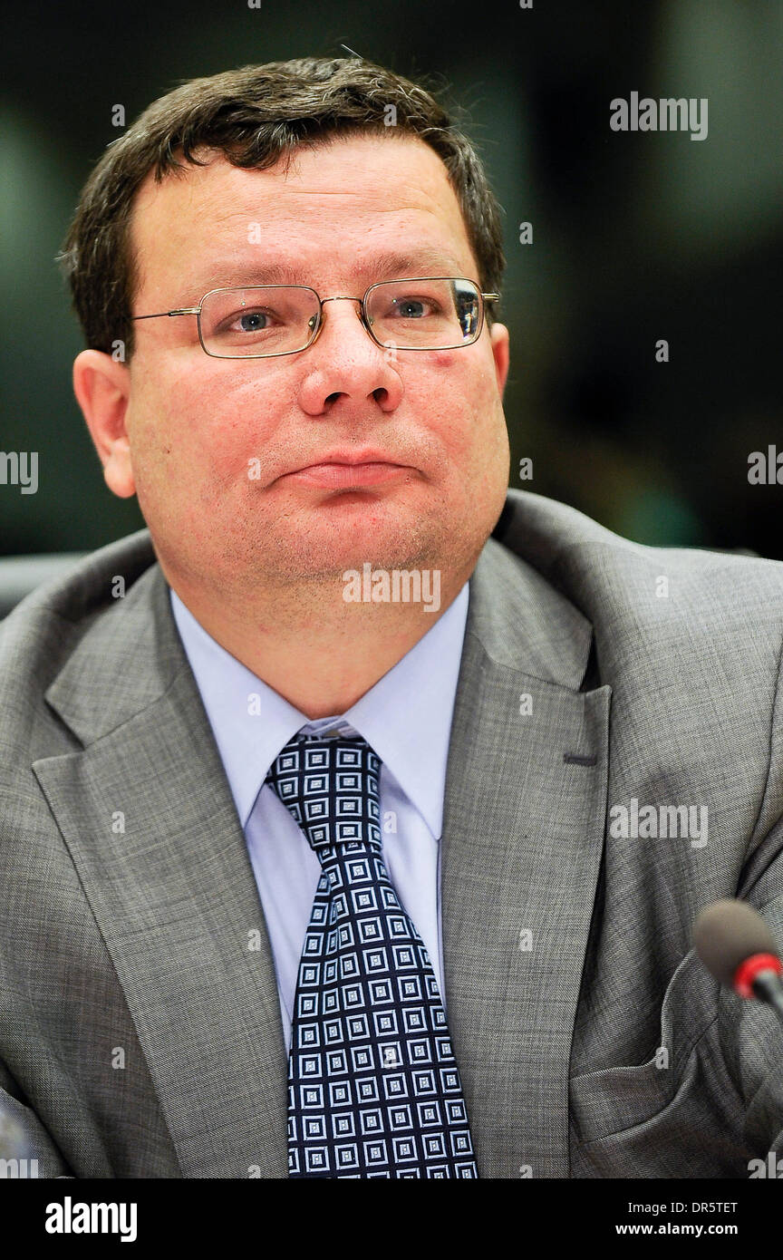 Czech Deputy Prime Minister Alexandr Vondra pictured prior to the an EU ...